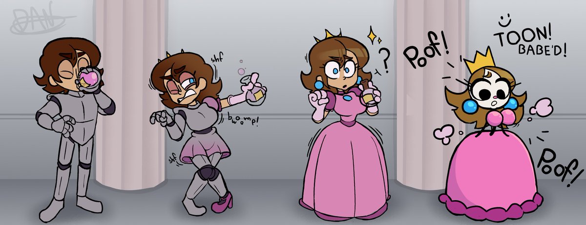 Healing potion? Dont trust alleyway wizards (Tg Toon tf comm for ...
