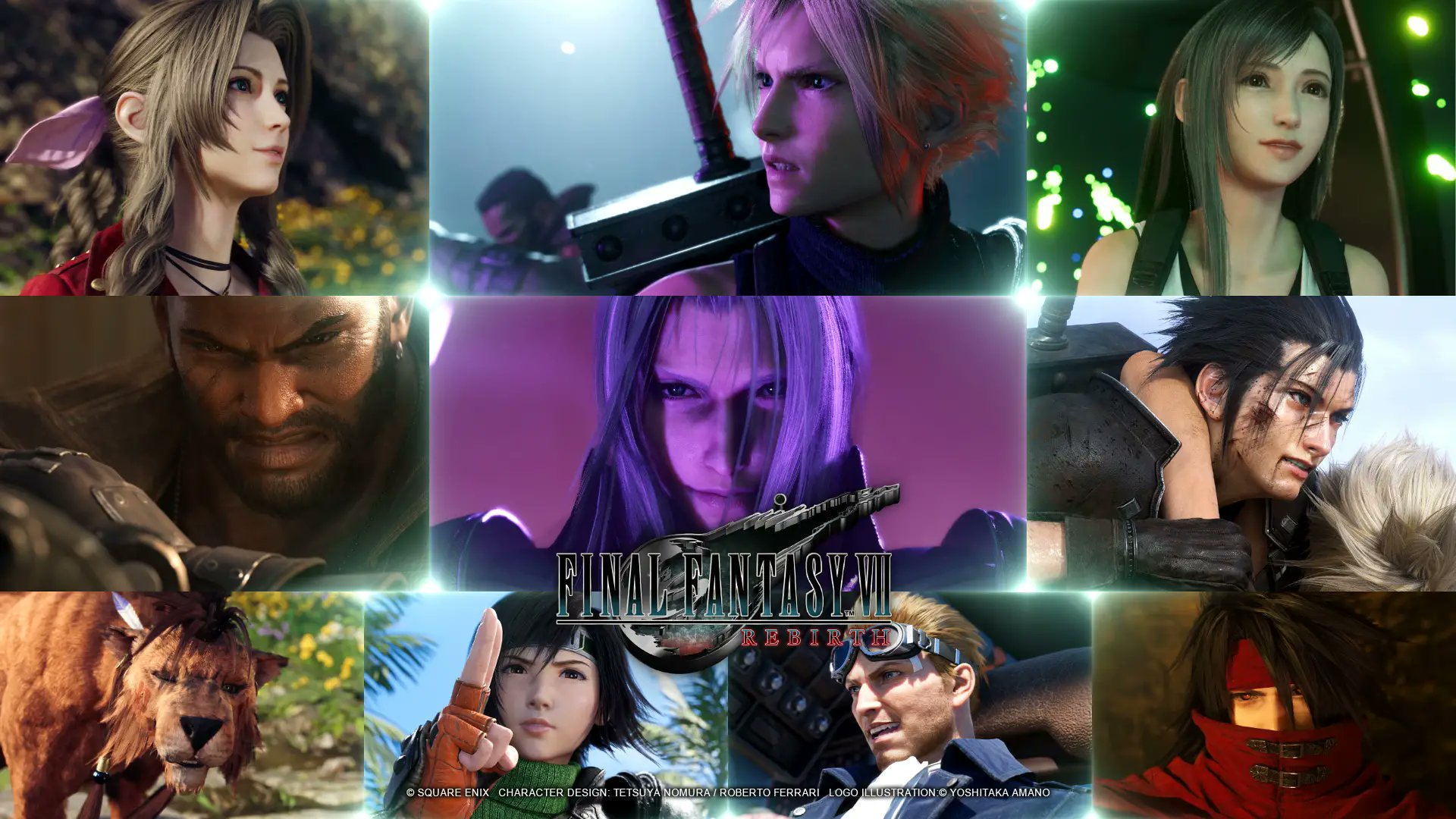 Final Fantasy Characters Wallpaper HD Wallpaper: Five Final Fantasy