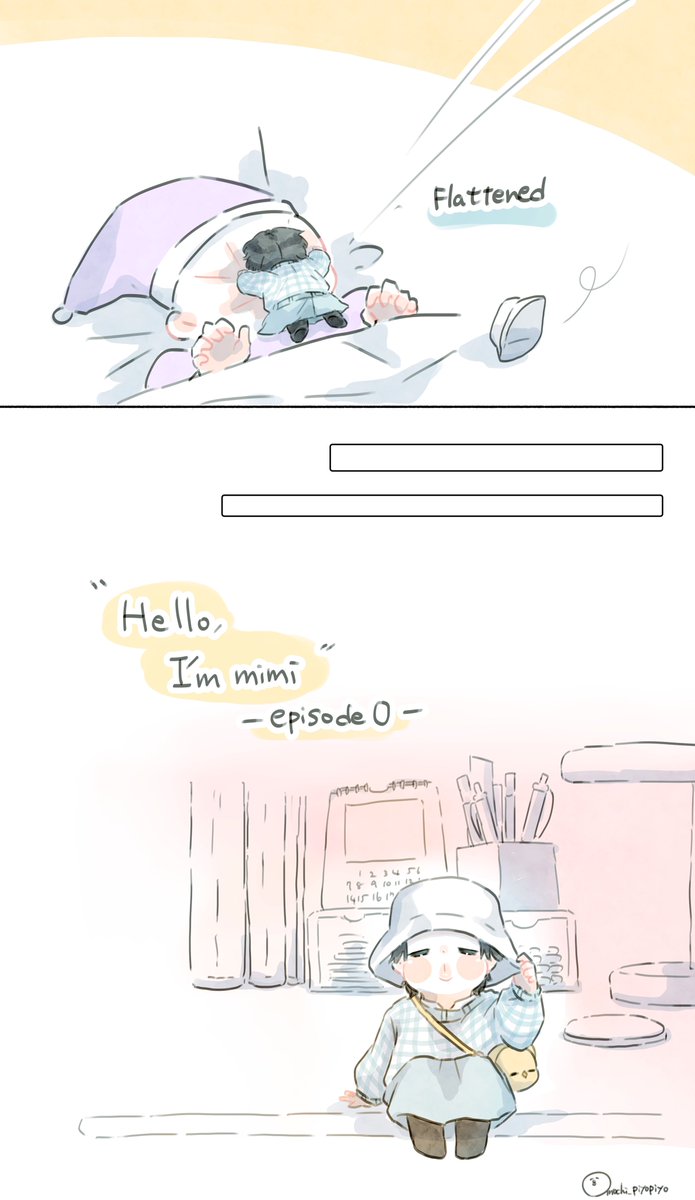 「🐣"Hello,I'm mimi." Ep.0🩵 」⸜(๑⃙⃘'8'๑⃙⃘)⸝の漫画