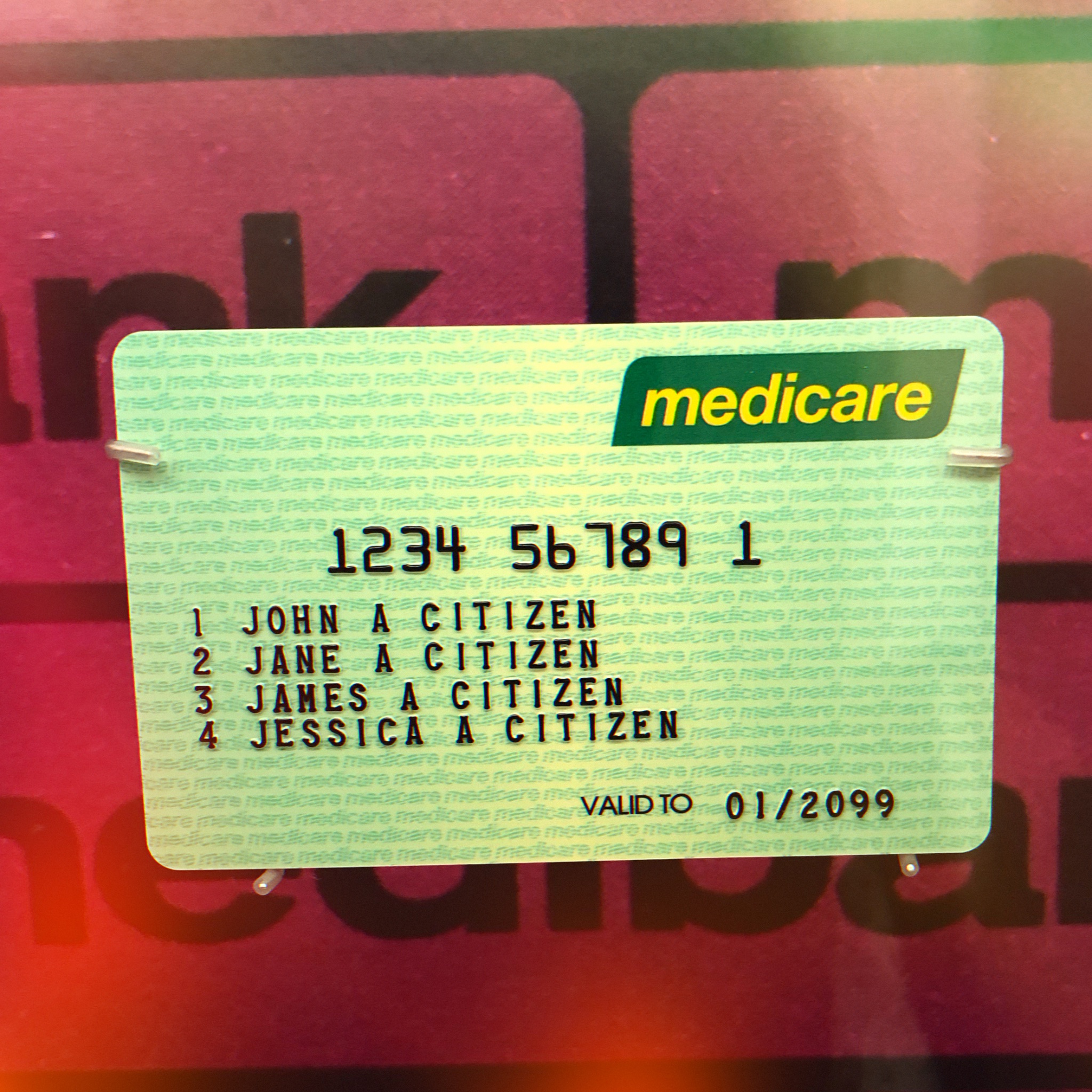 Medicare Card 2024