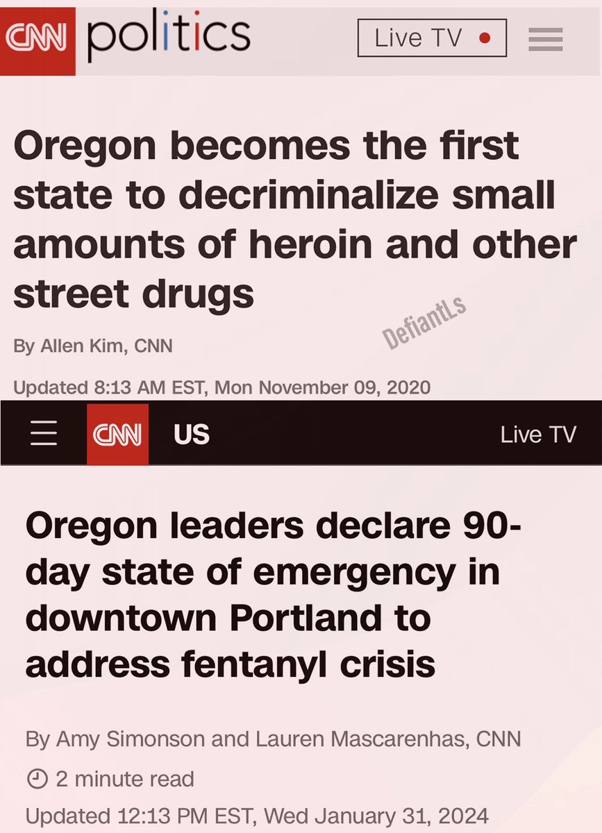 Foxx - Defiant L’s (@DefiantLs) on X2020年: 「奧瑞岡州成為美國第一個持有毒品除罪化的州」2024年 ...