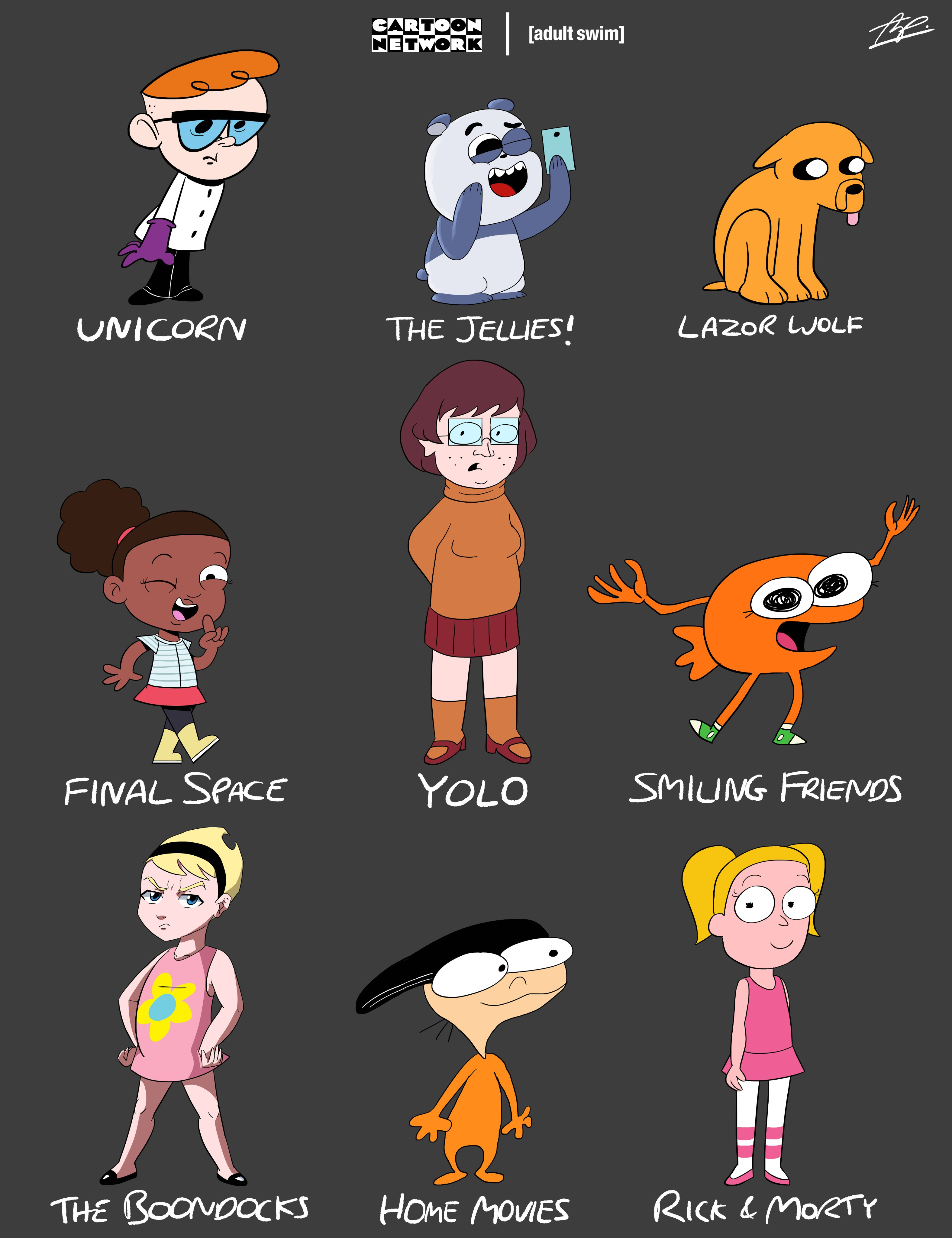 Cartoon Network Cartoon Characters List