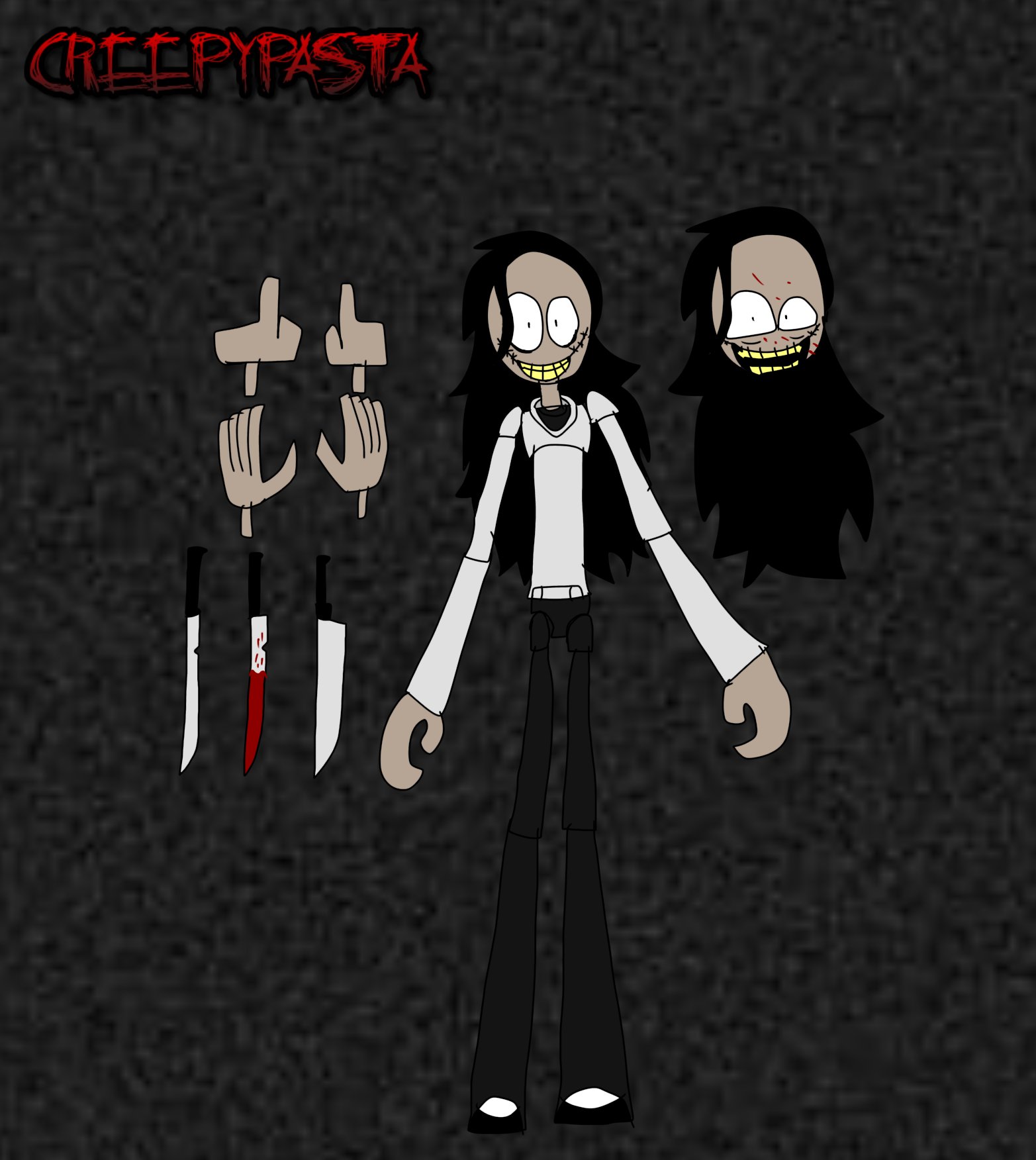 Eyeless Jack And Jeff The Killer And Slenderman