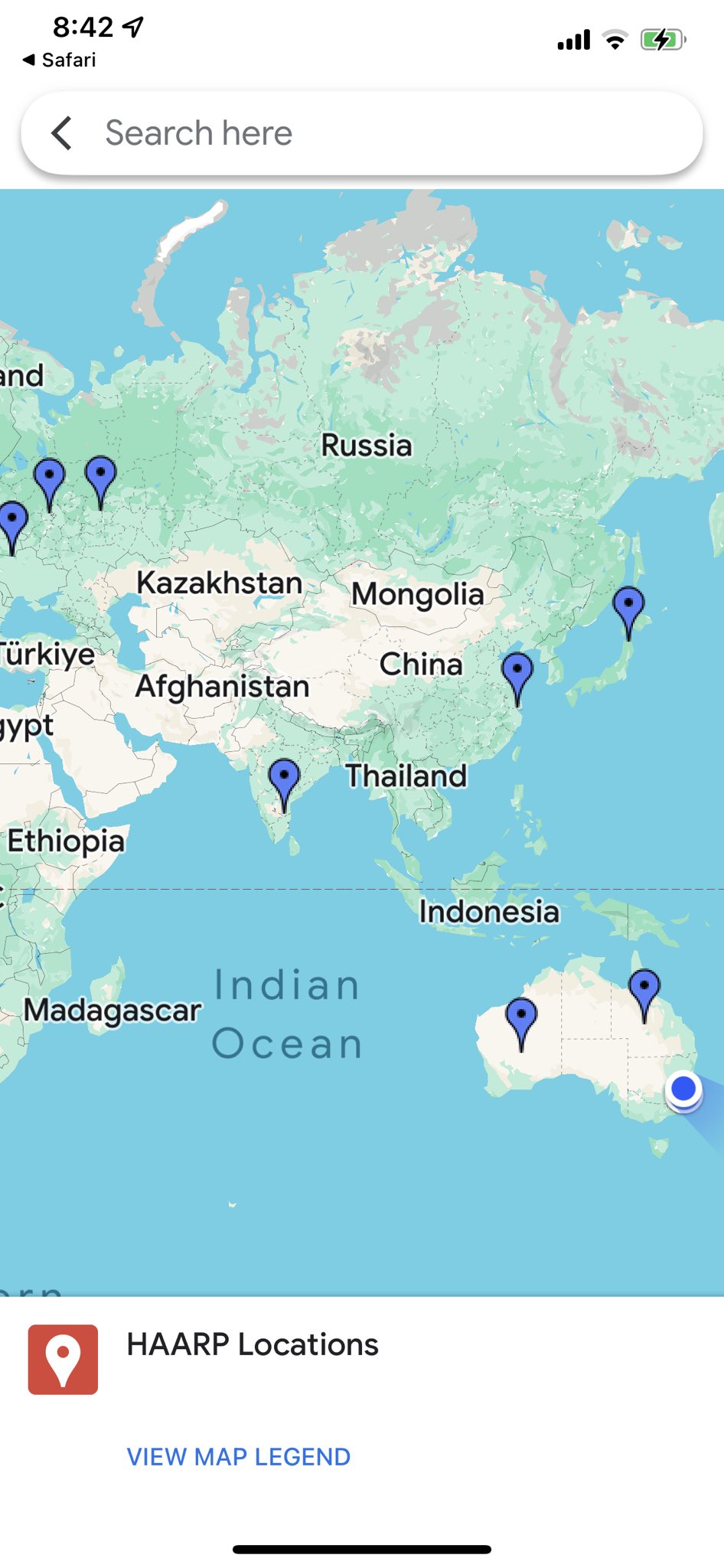 Haarp Locations Interactive Map Of High Frequency Active Auroral