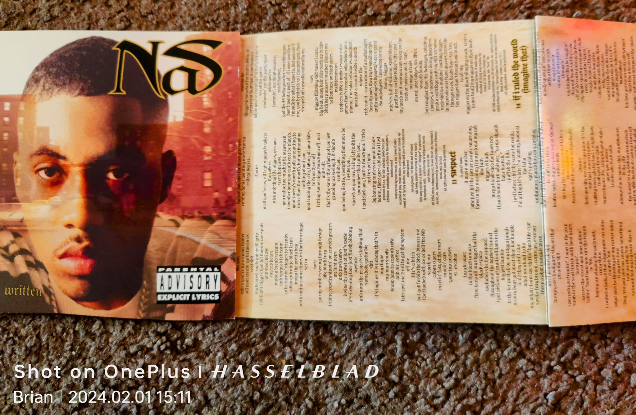 Nas It Was Written Back