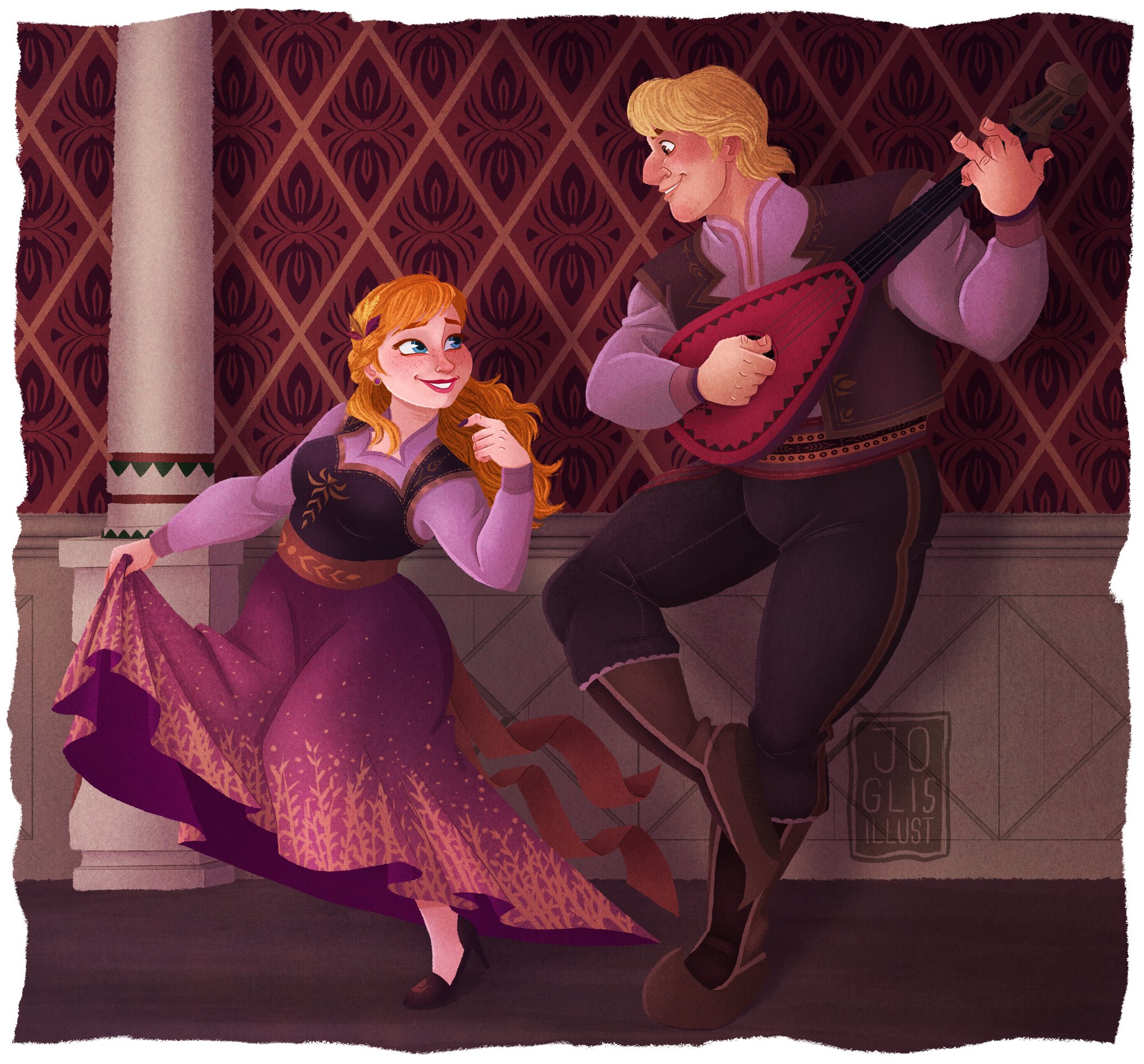 Frozen Disney Kristoff Fan Art