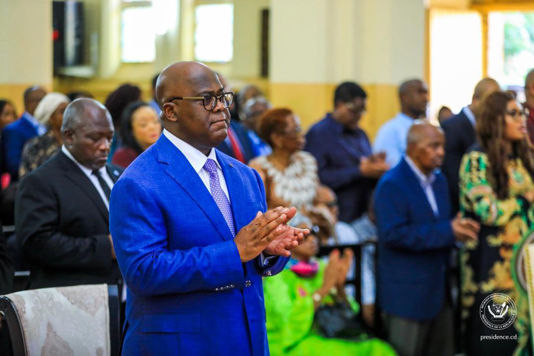 #RDC 01.02.2024 | #Kinshasa Ce jeudi, le Président Félix Tshisekedi a ...
