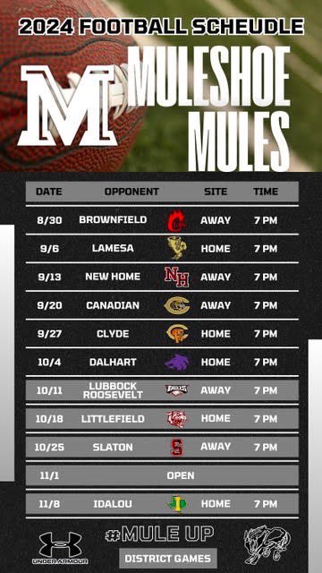 Muleshoe Mules Football Broadcast