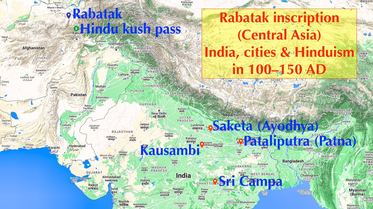 The Rabatak inscription was discovered in 1993, in a hill Afghans call ...