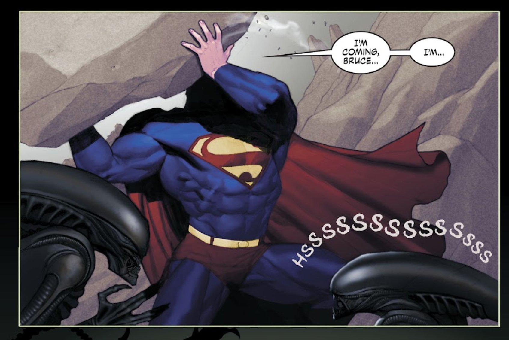 Xenomorph Vs Batman Superman And Batman Vs. Aliens And Predator