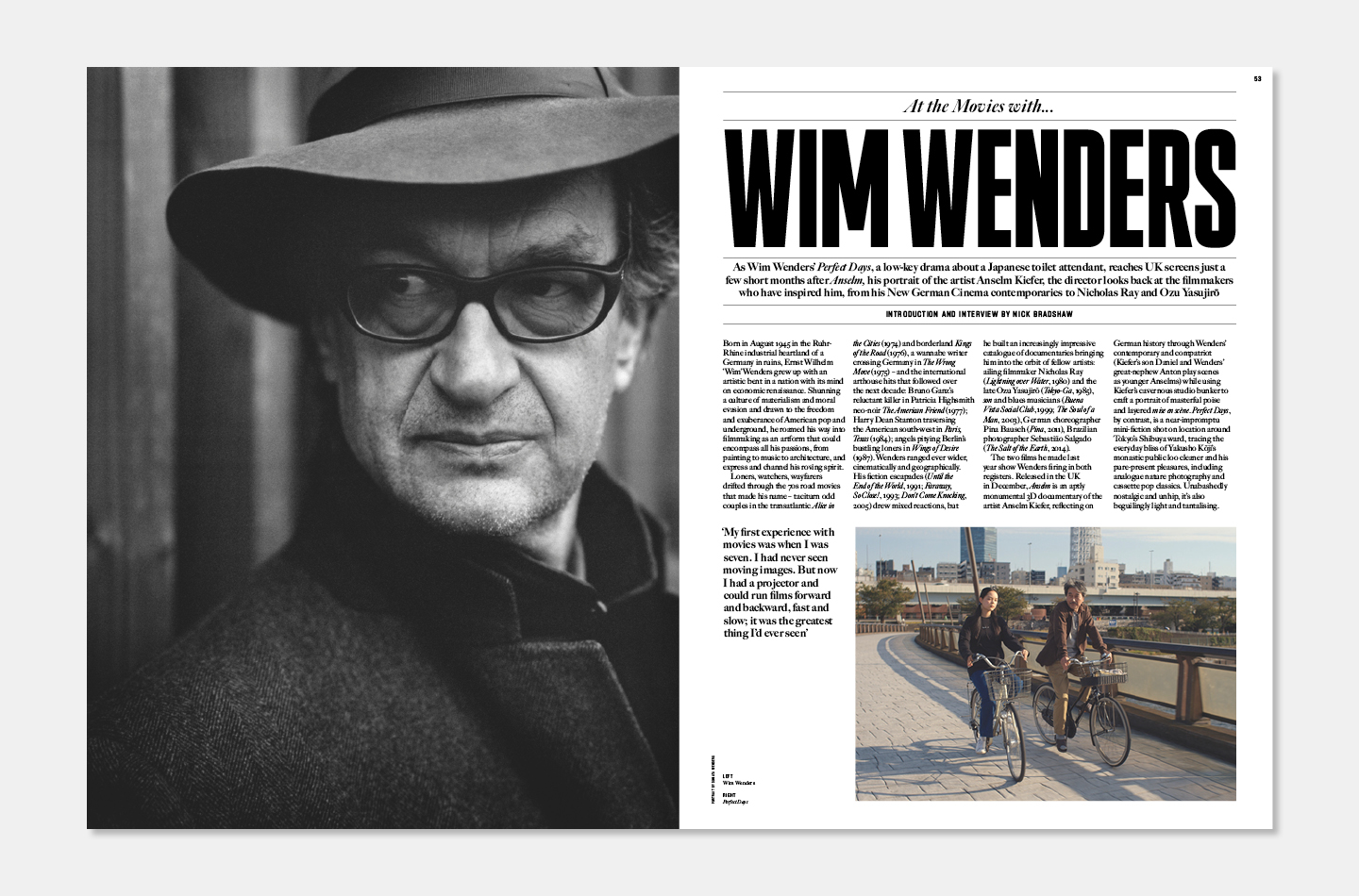 Wim Wenders Interview | Wim Wenders: Turning Routine Into A Piece Of