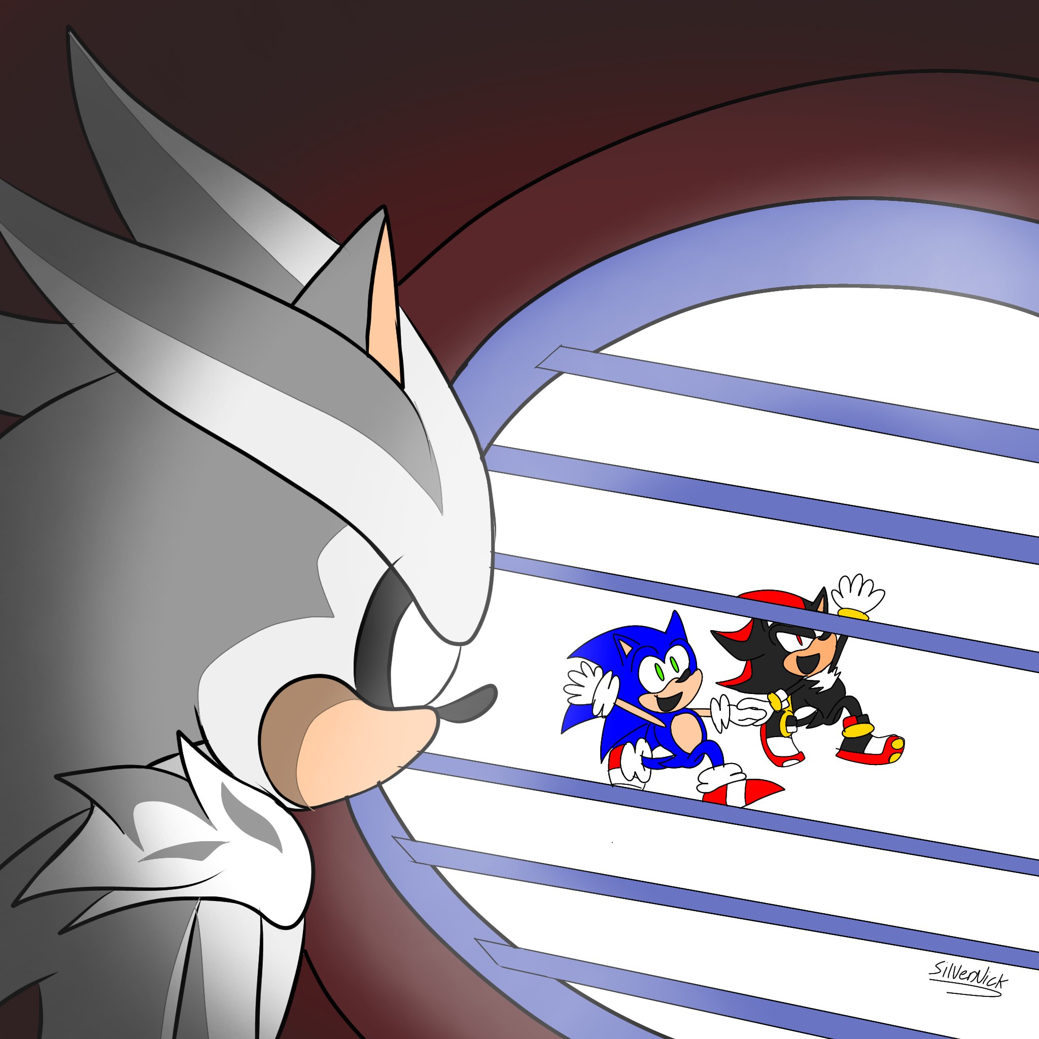 Shadow X Sonic X Silver How To Defeat Silver The Hedgehog In Sonic X