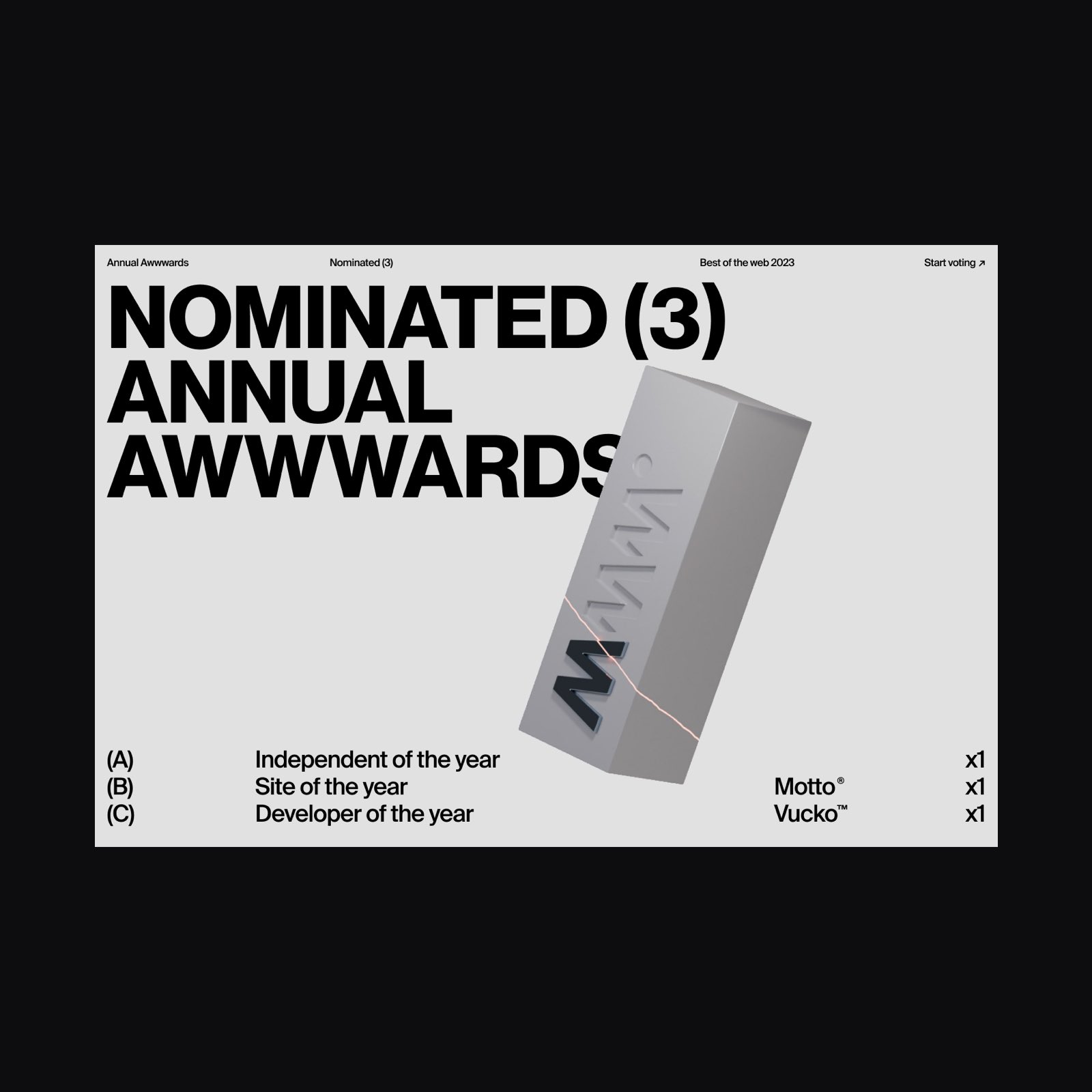 Awwwards Nomination Spendesk Awwwards Nominee | Jana Frejova