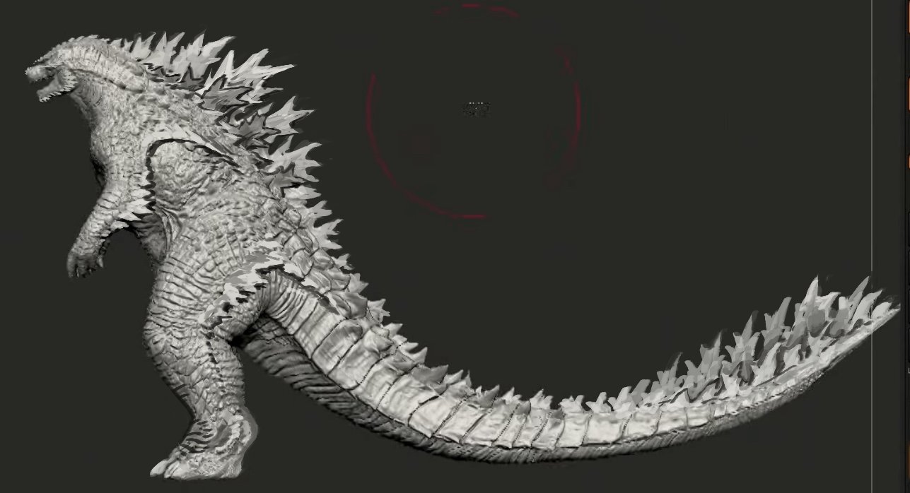 Godzilla 2024 Godzilla Design Godzilla Hall Of Fame PVC Statue