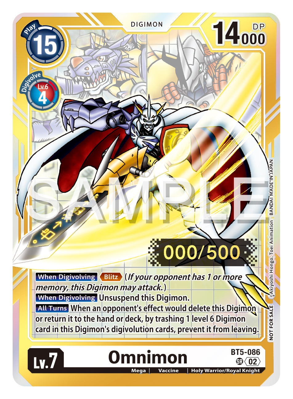 Digimon Omnimon Card