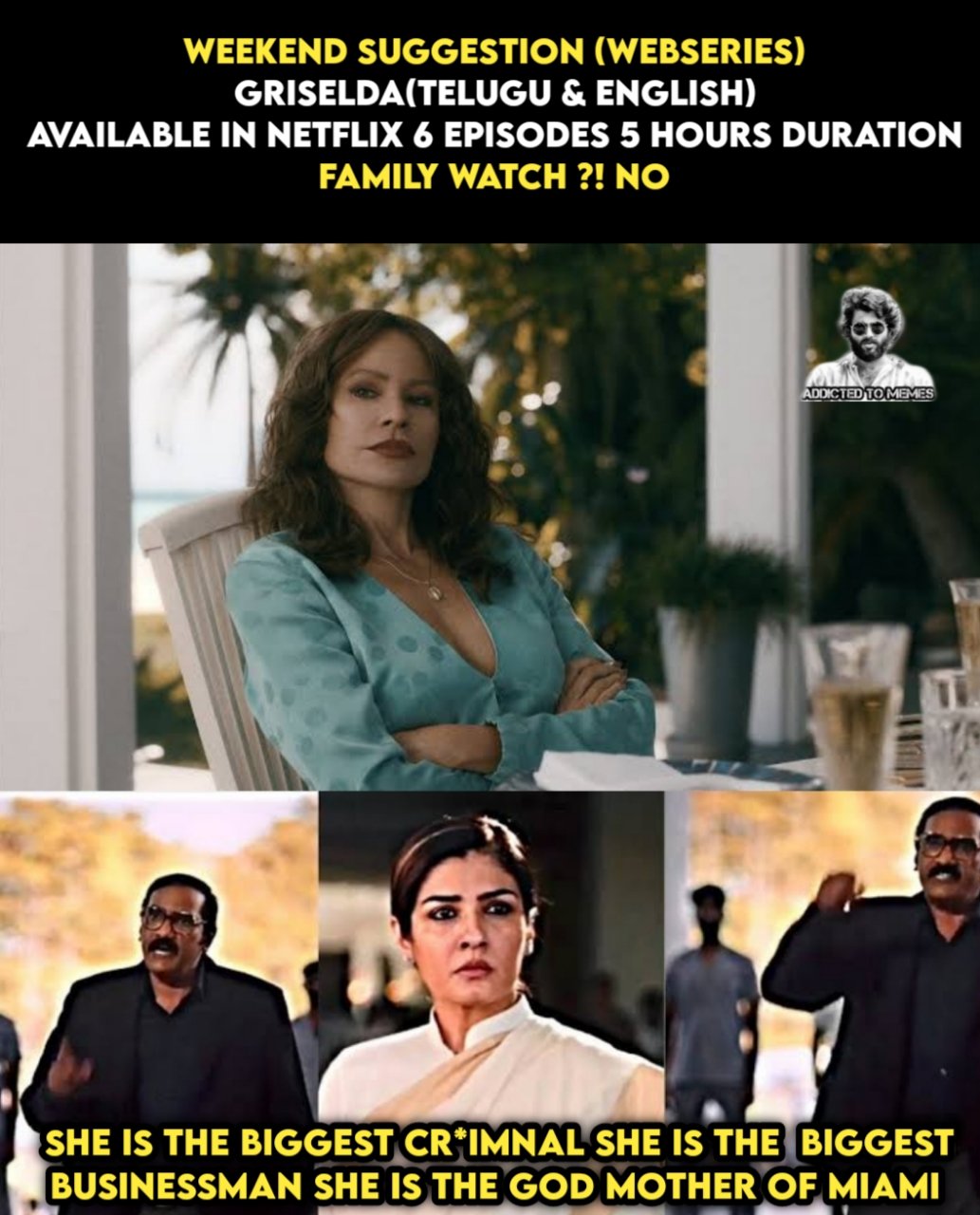 Memes Griselda YARN | Griselda. I Bring You A Message From The