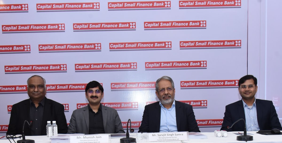 Capital Small Finance Bank Limited’s IPO opens on February 7 | DeshGujarat