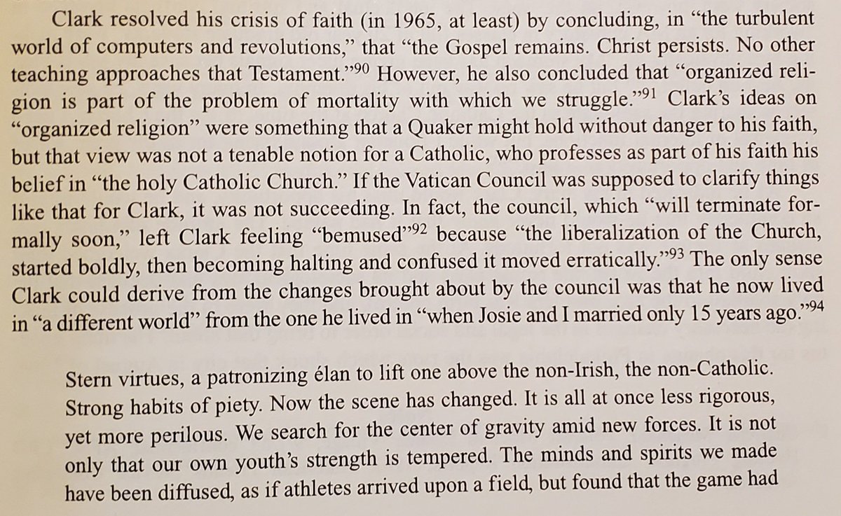 dennis clark was an irish catholic race traitor ngo creature who spent ...