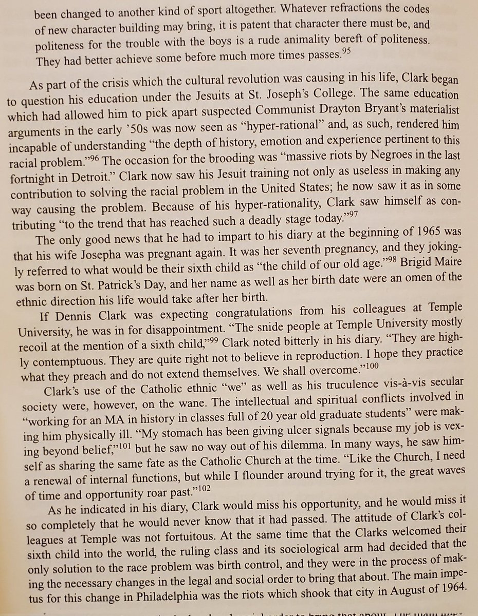 dennis clark was an irish catholic race traitor ngo creature who spent ...
