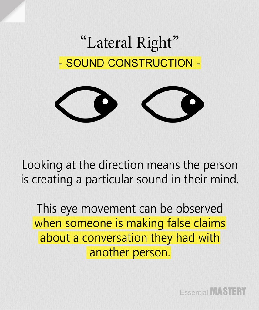 HOW TO READ EYES And Know What Someone Is Thinking… 1. - Thread from ...