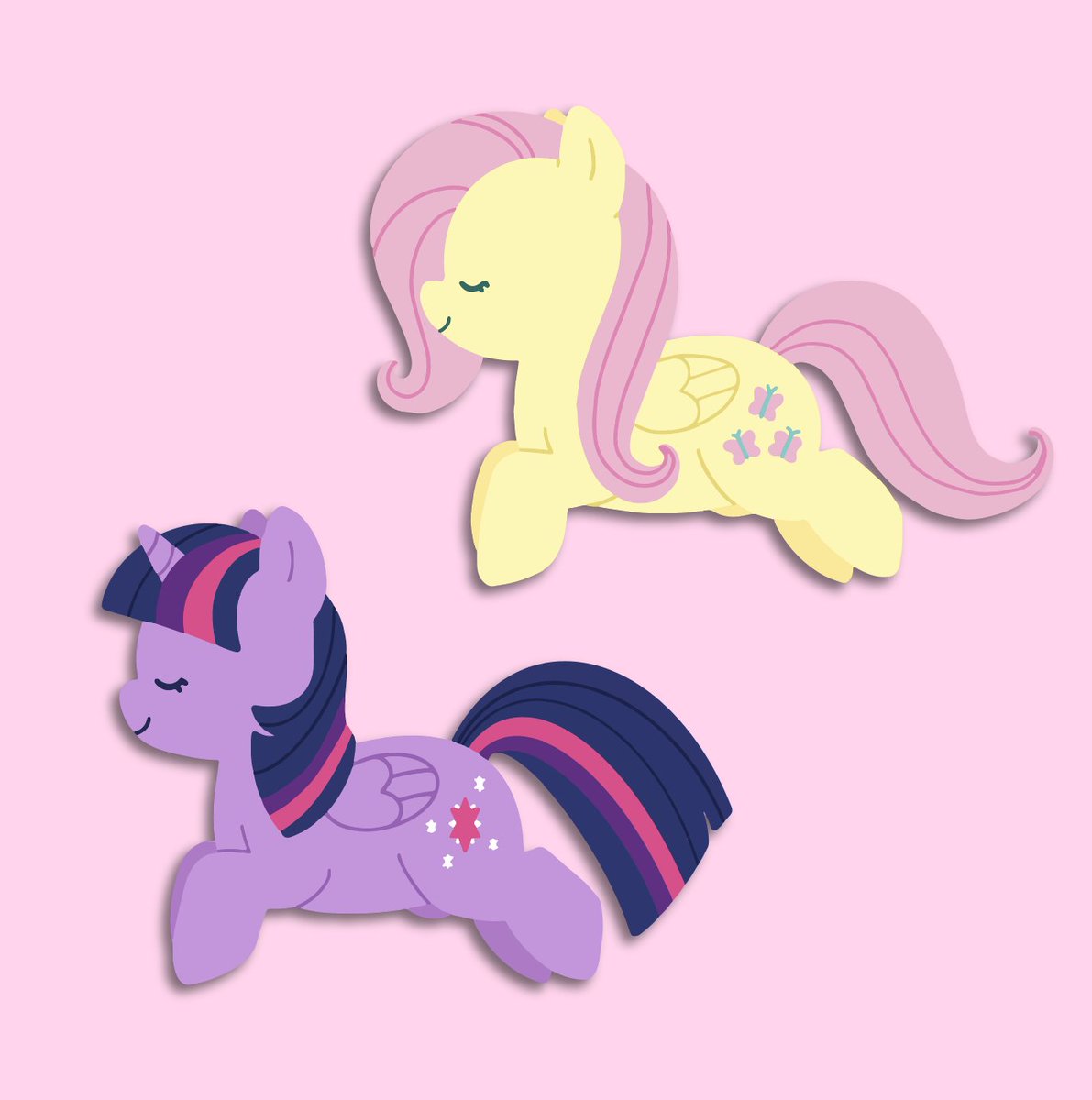 「some dyed metal pin ideas I had... #mlp 」|han on vacation till 4/10! のイラスト