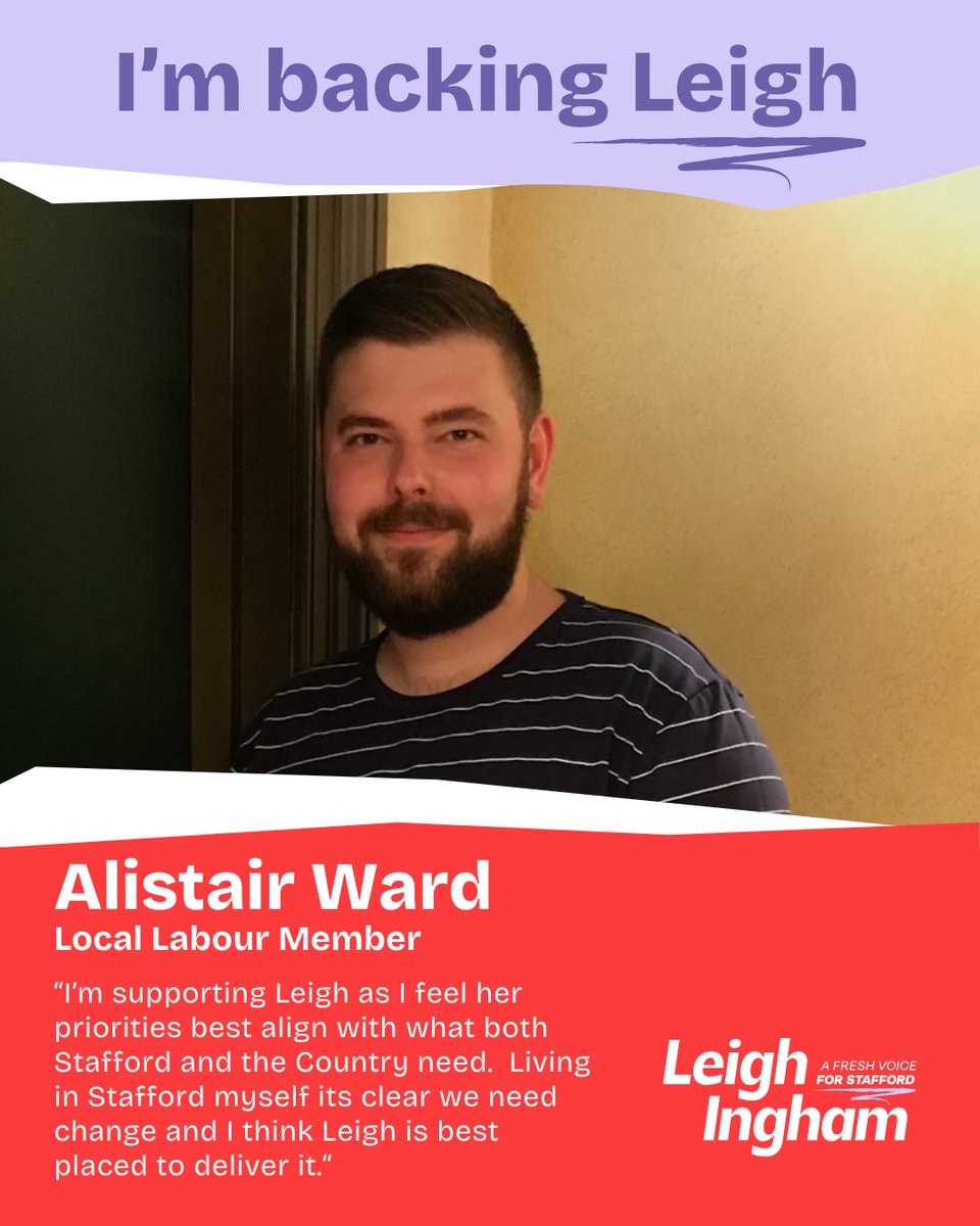 Leigh Ingham | A Fresh Voice for Stafford