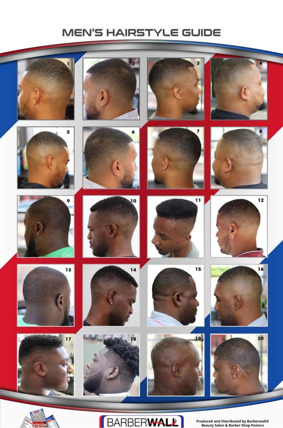 Black Barbershop Haircuts Chart THE DIFFERENT SKIN FADE HAIRSTYLES