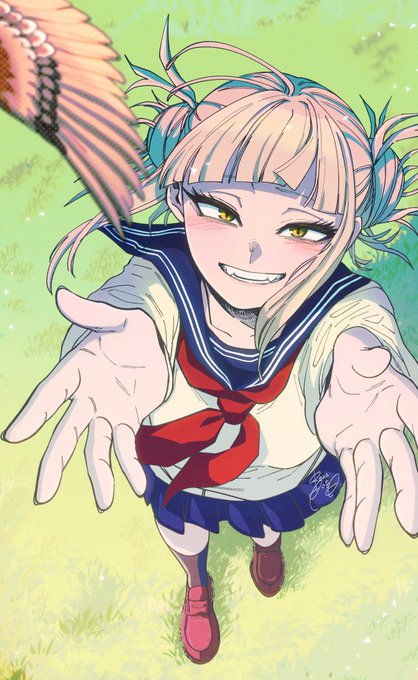 「toga Himiko Messy Hair」fan Artlatest