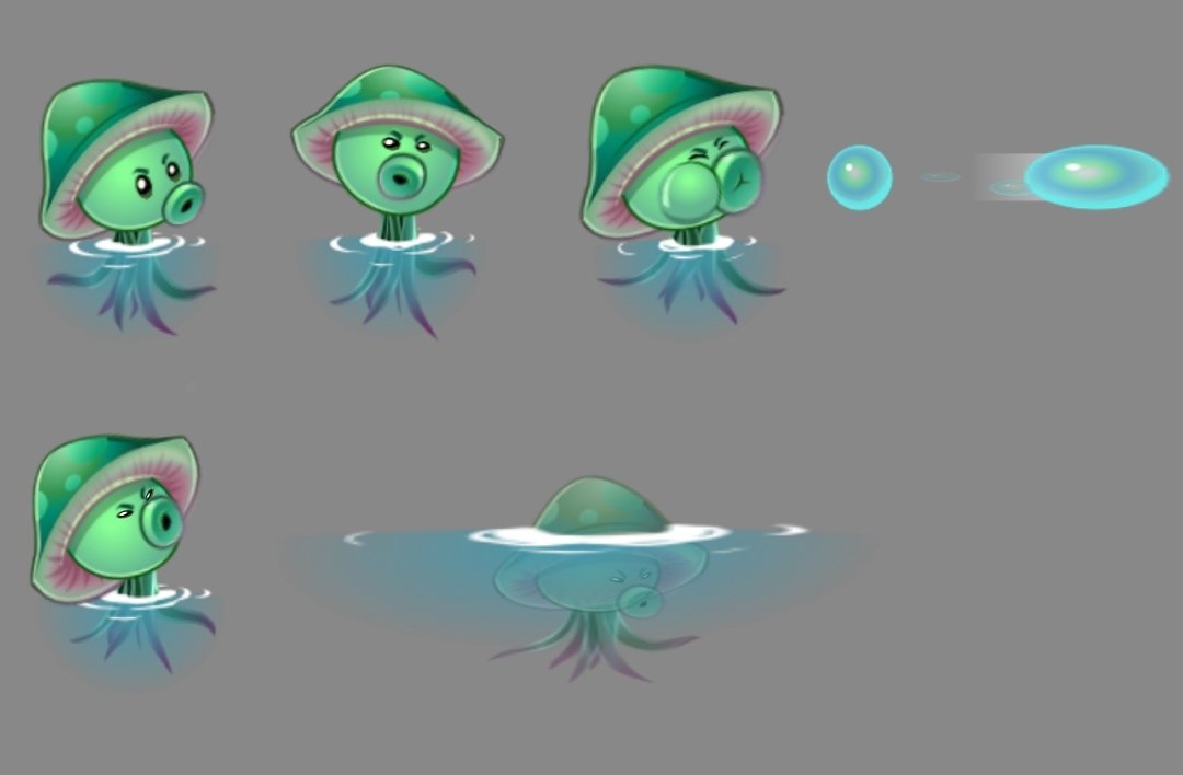 Sea Shroom Plants Vs Zombies