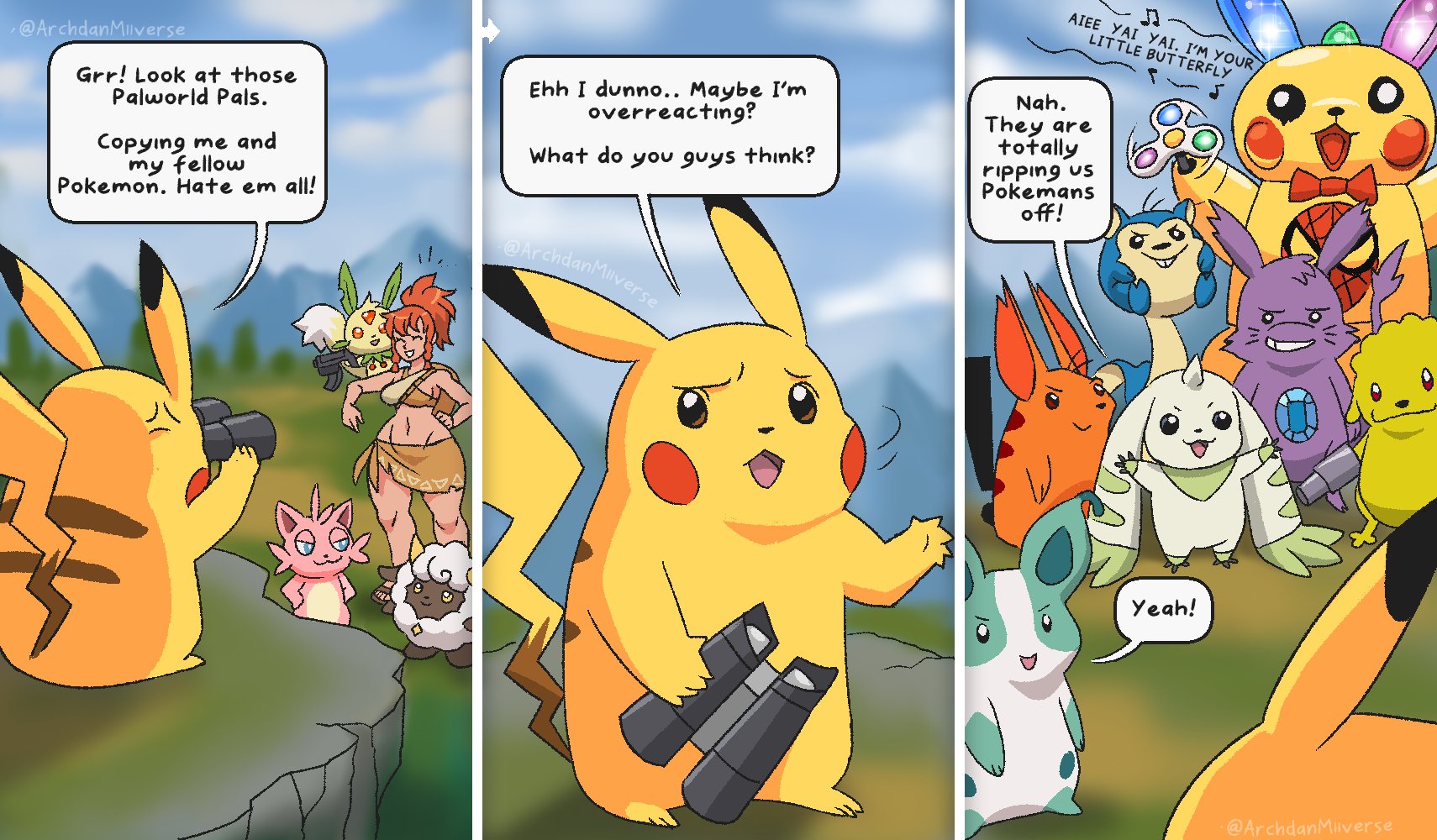 Digimon Pokemon Meme