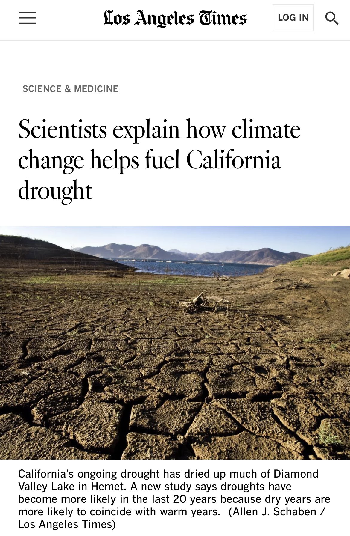 Climate Change Drought California You're Not Crazy. We're In A Drought