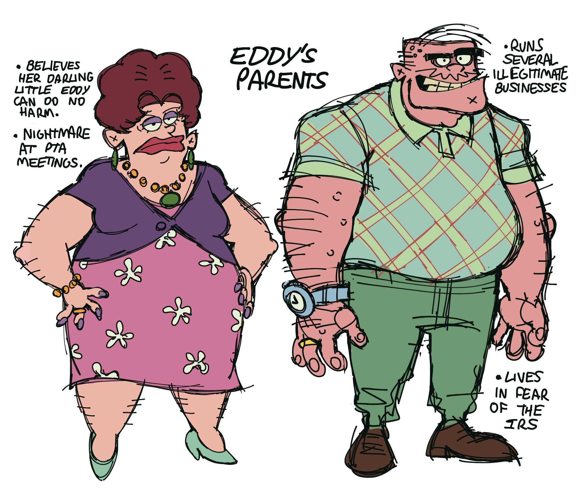Ed Edd And Eddy Parents