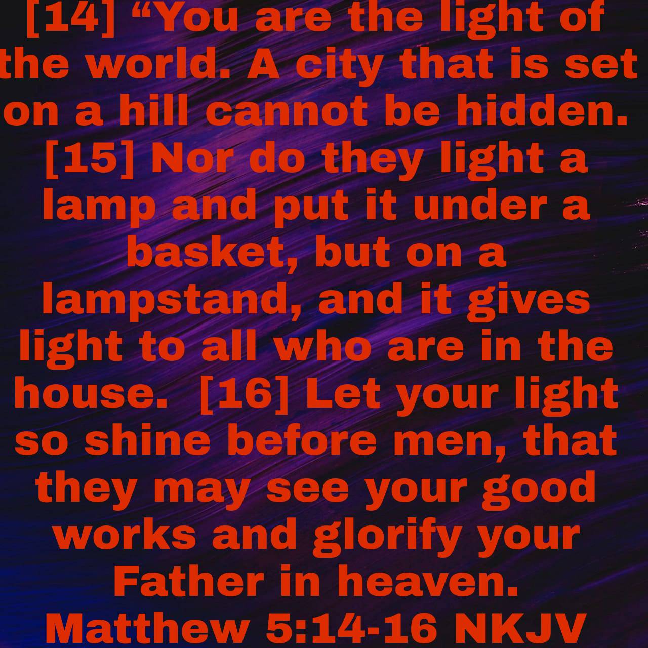 Matthew 5 14 16 Commentary Matthew 5:14 16 – Daily Dose With