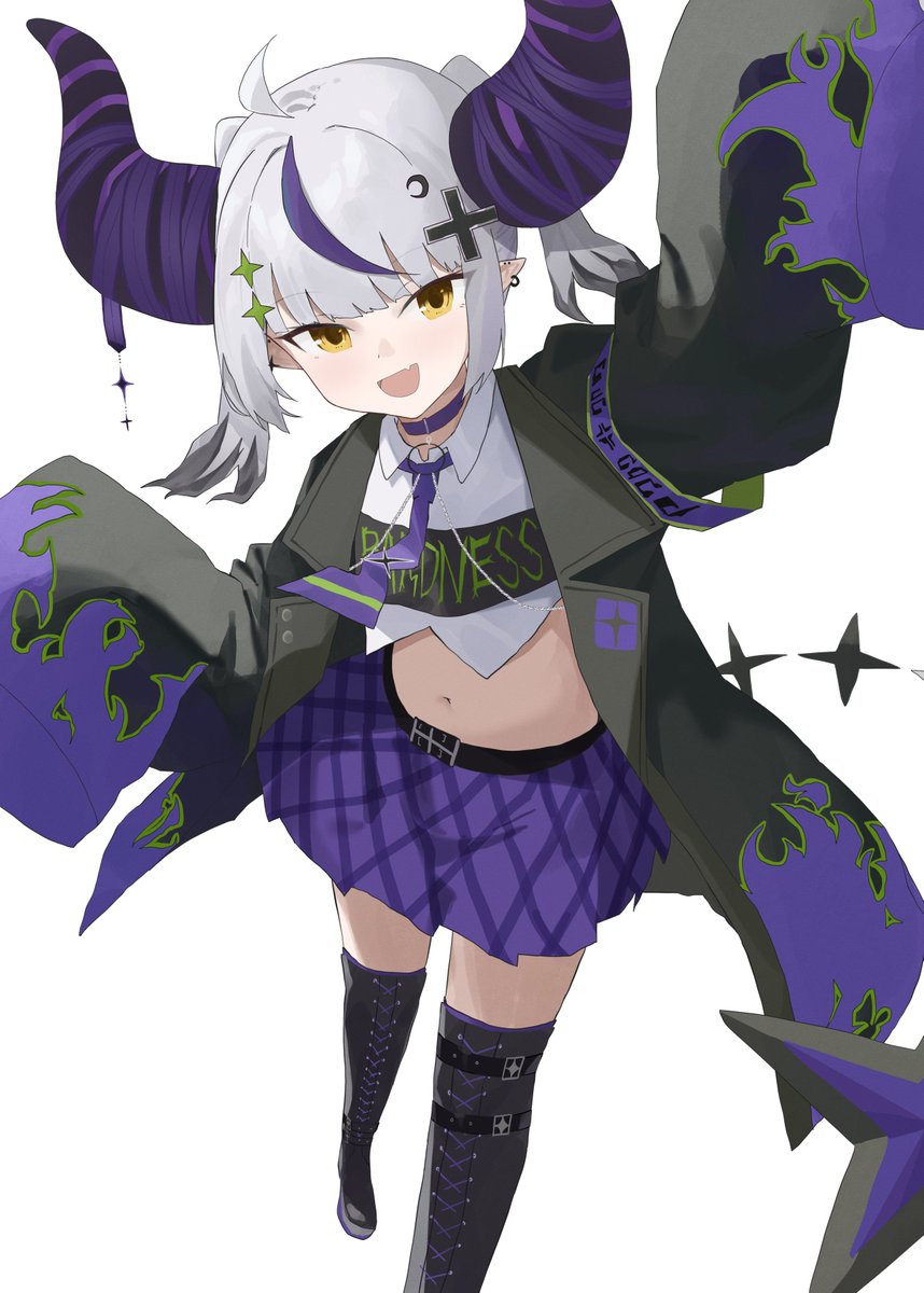 ラプラス・ダークネス 「#laplus_artdesu新衣装ラプ様 」|夕兎🐇3/31更新のイラスト