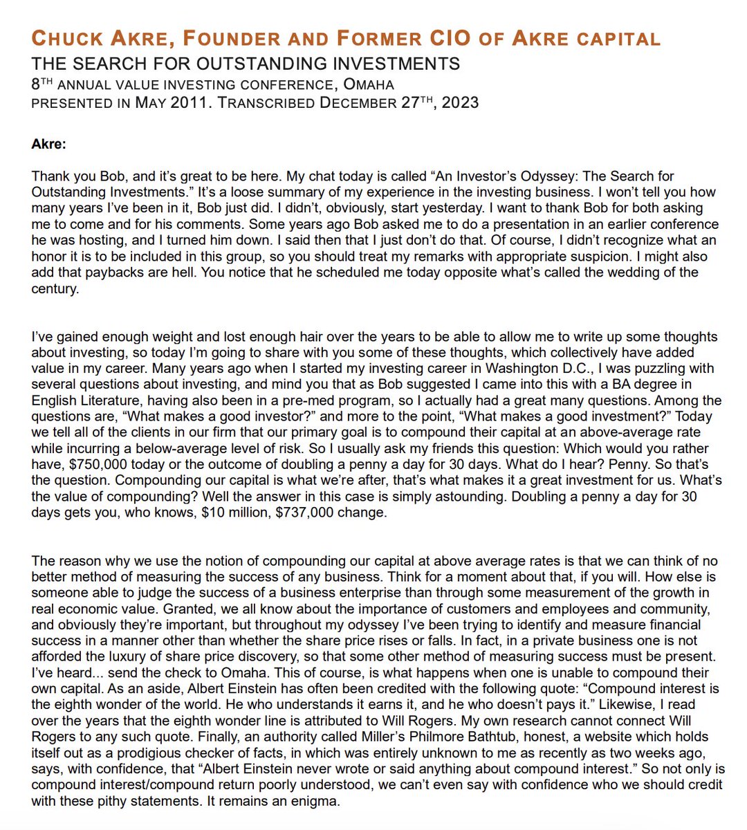 Koyfin's Threads – Thread Reader App