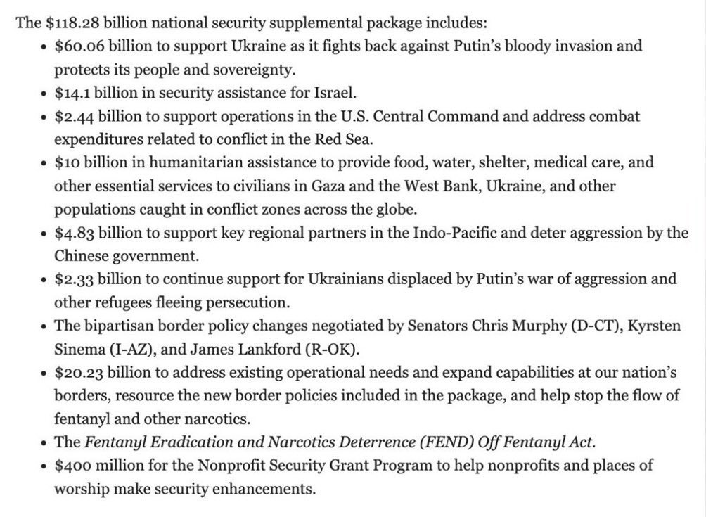 Senate Border Bill Text Released, Speaker Johnson Says It's 'Dead On ...