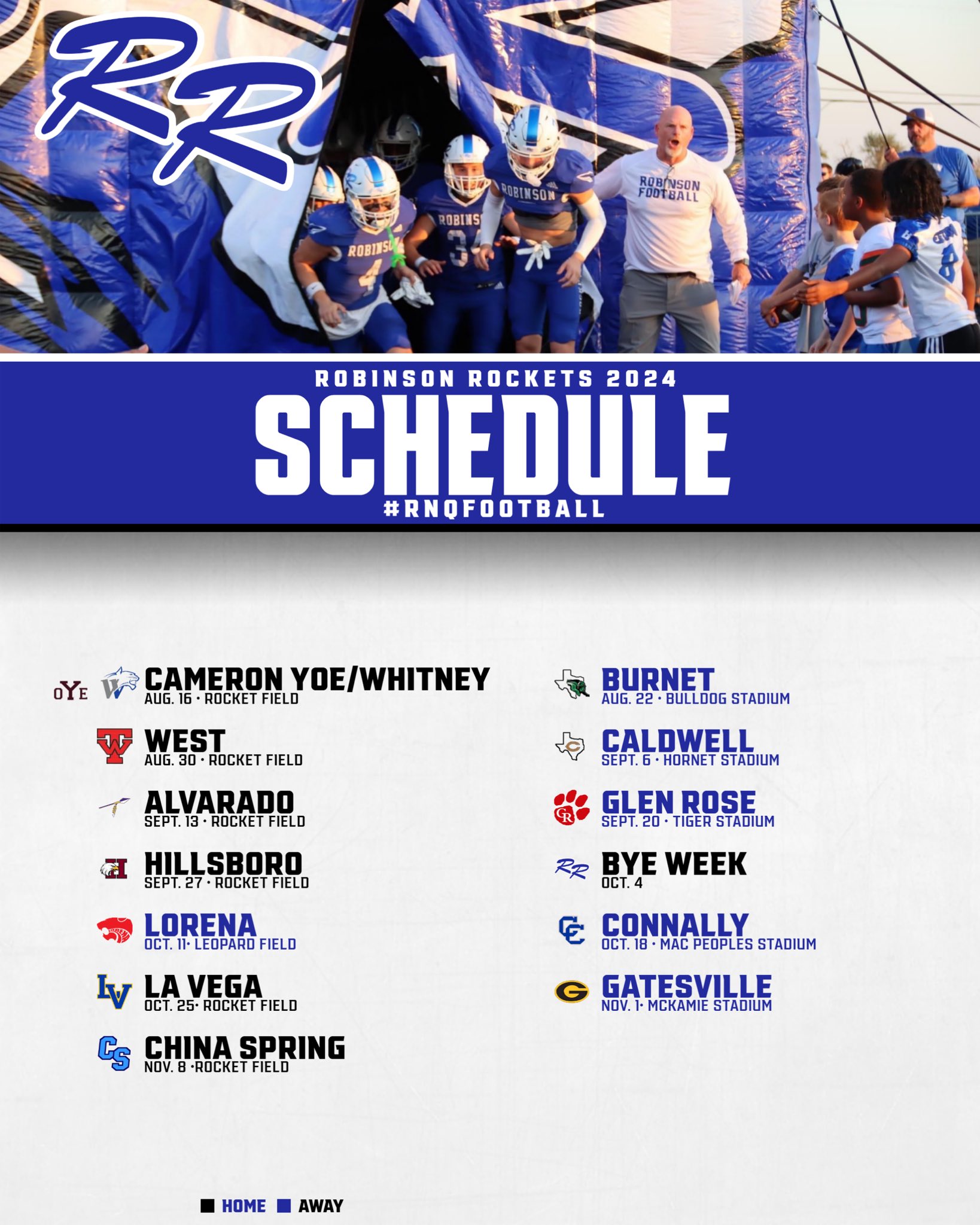 Robinson Rockets Logo Jackie Robinson Day Classic (2025) Kingsport,