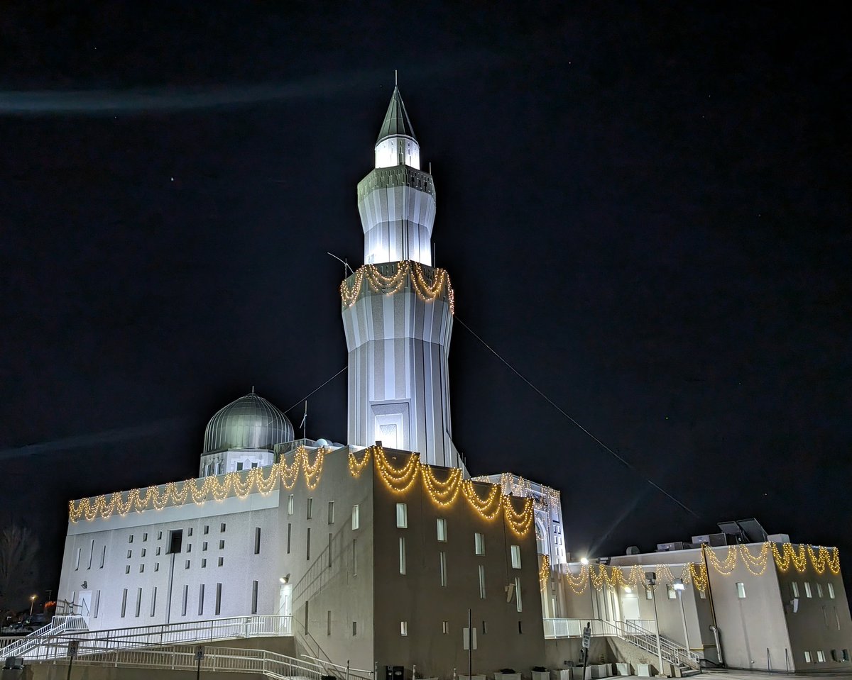 Islamic Mosques At Night