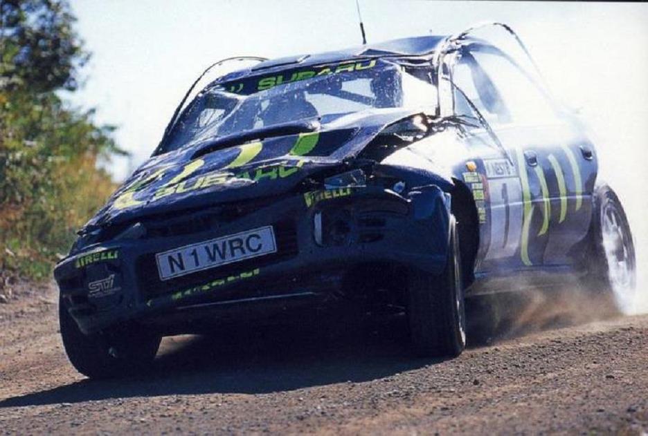 Subaru Rally Crashes