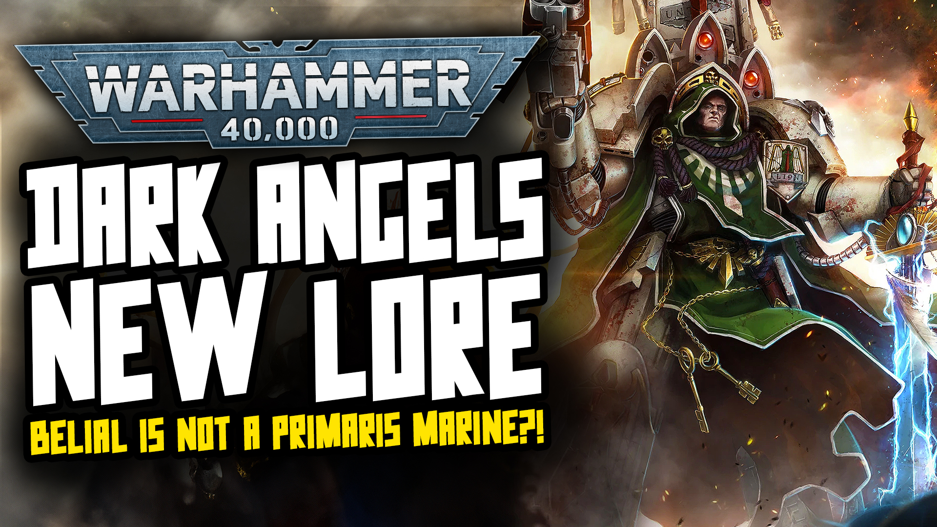 Warhammer 40k Dark Angels Belial. Deathwing Warhammer 40k