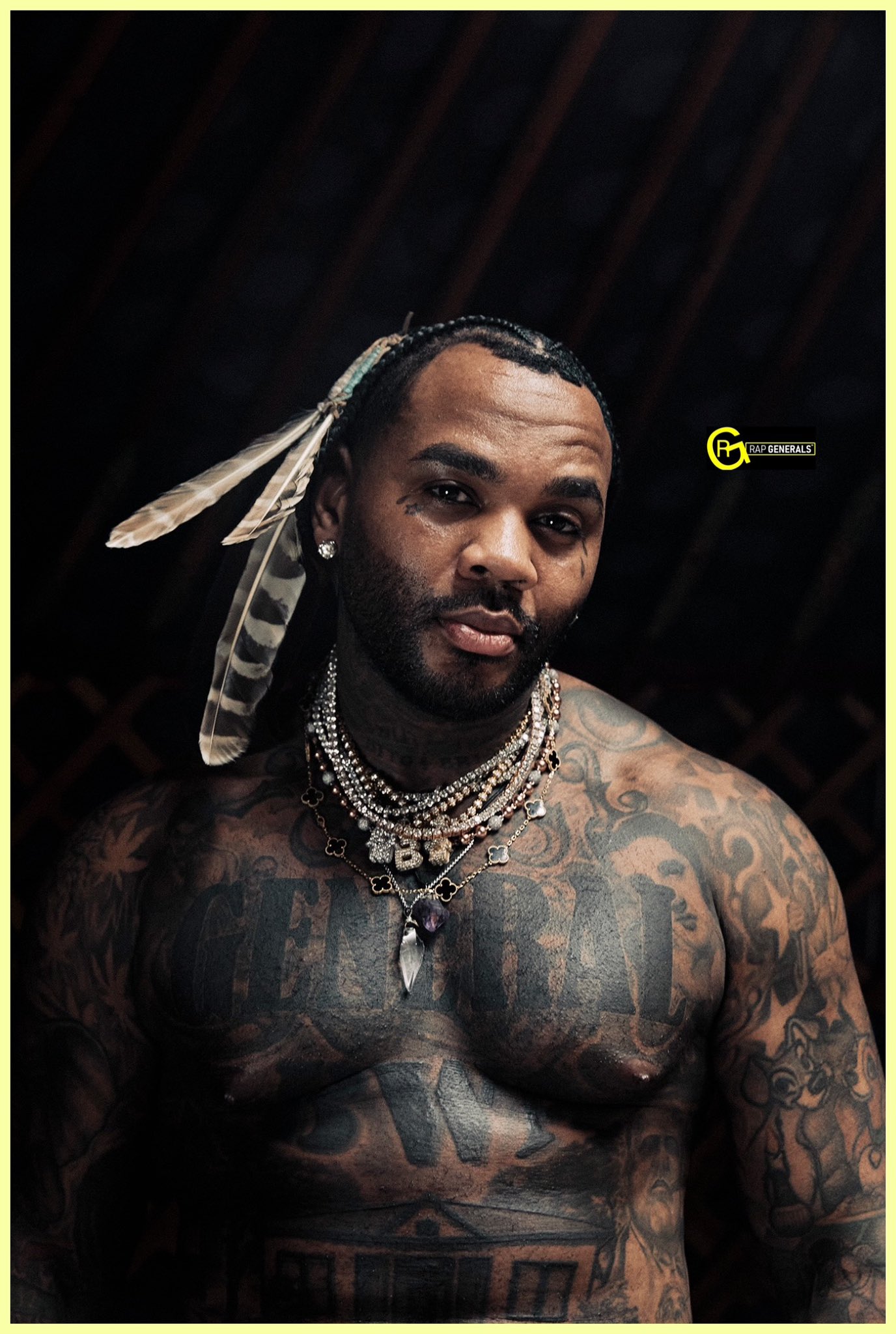 Kevin Gates Chest Tattoos