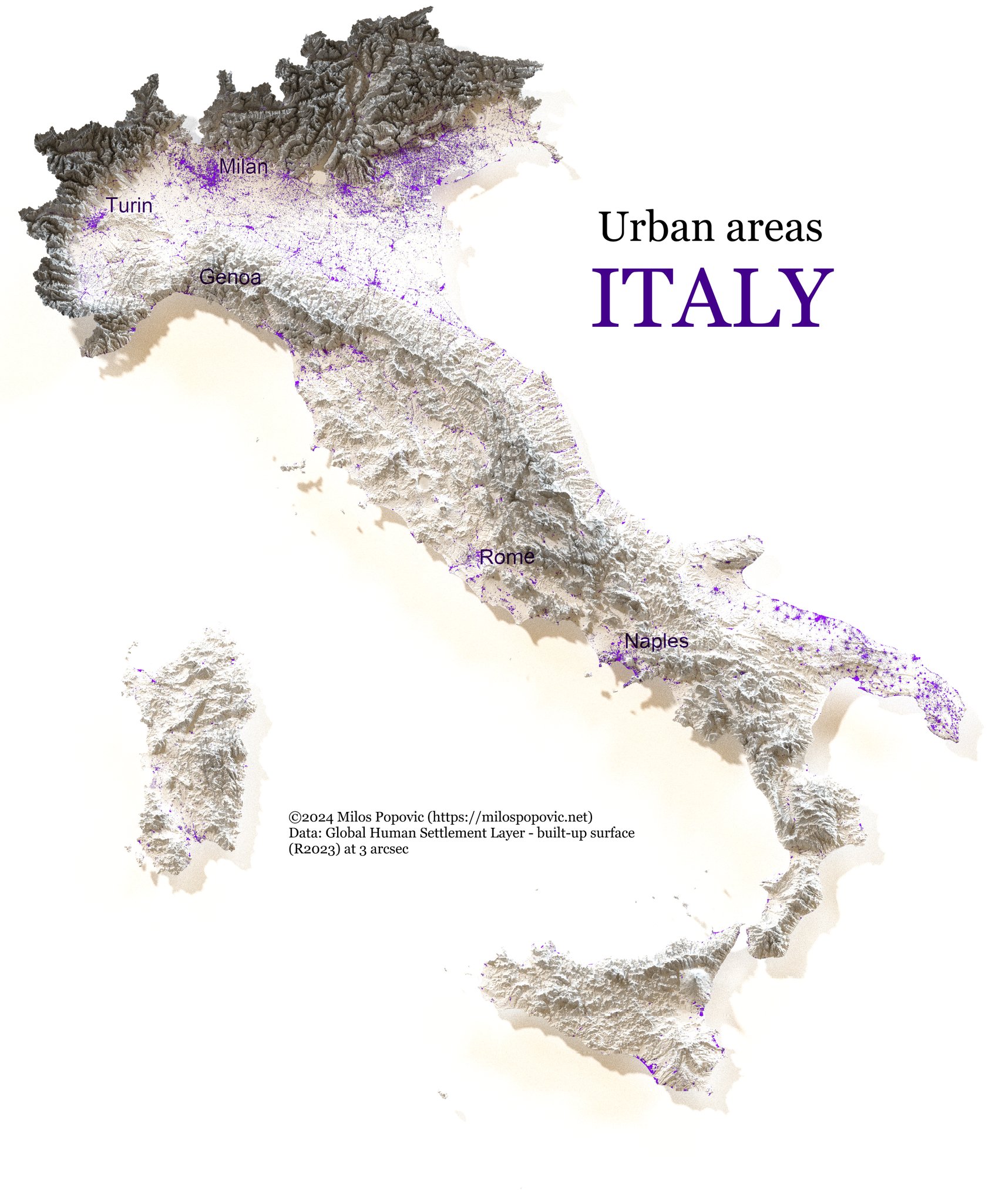 Topographic Map Of Milan Italy Portrait Attractive Senior 60s Woman