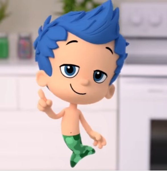 Gil From Bubble Guppies Gil Download Free 3D Model By