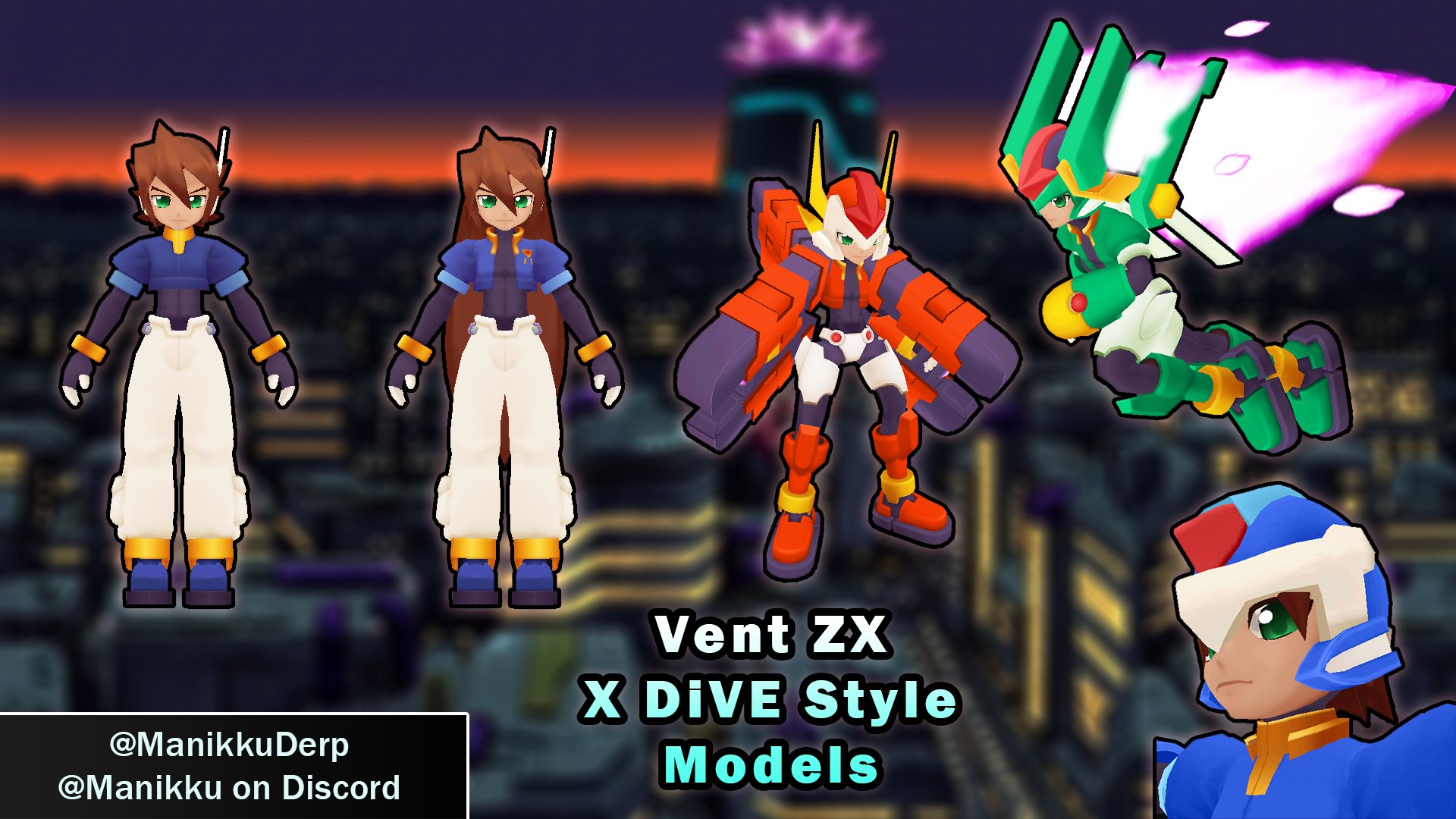 Megaman Zx Modelo Lx