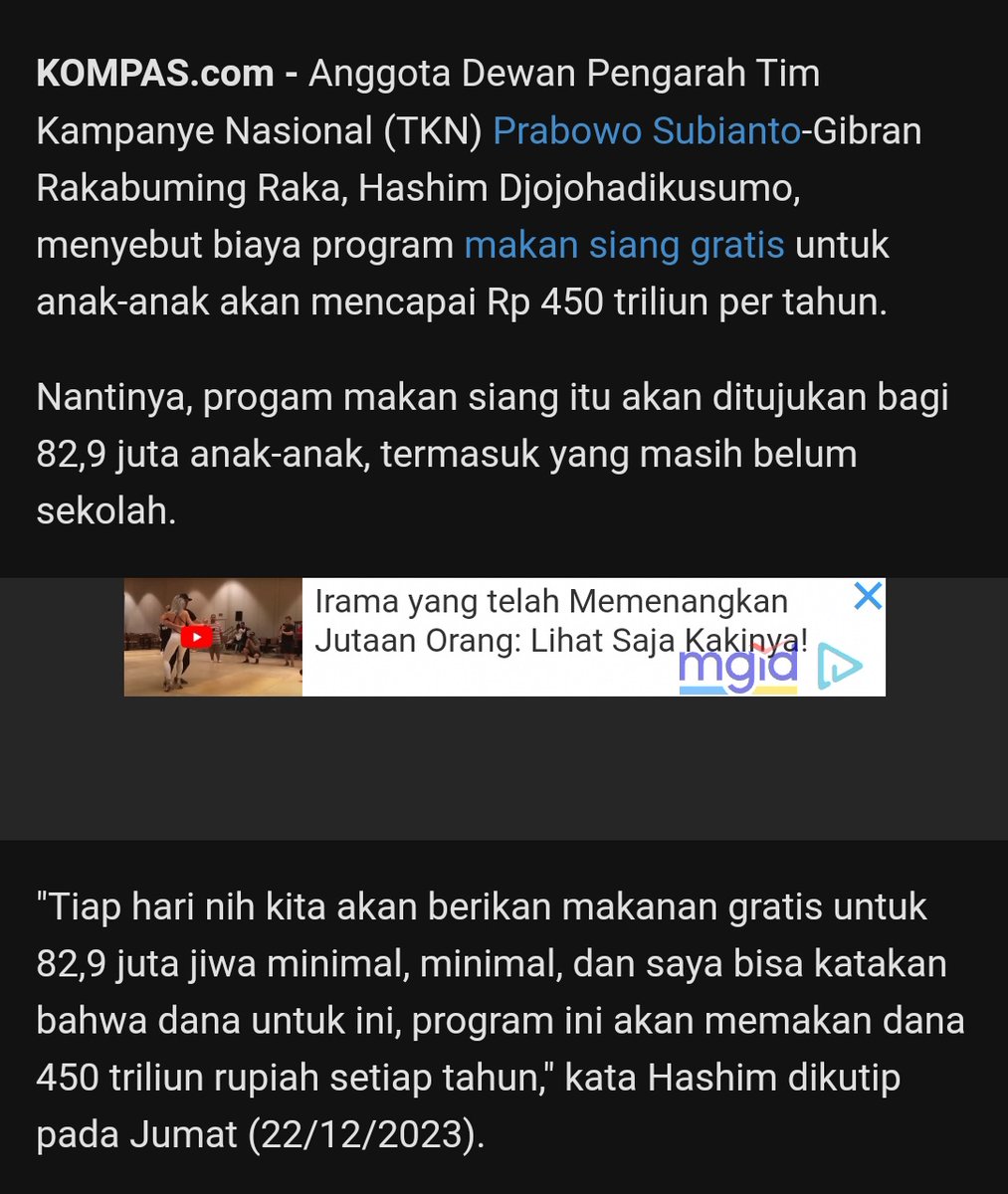 Aku sendiri punya beberapa alasan buat nolak program ini: 1. Biayanya ...