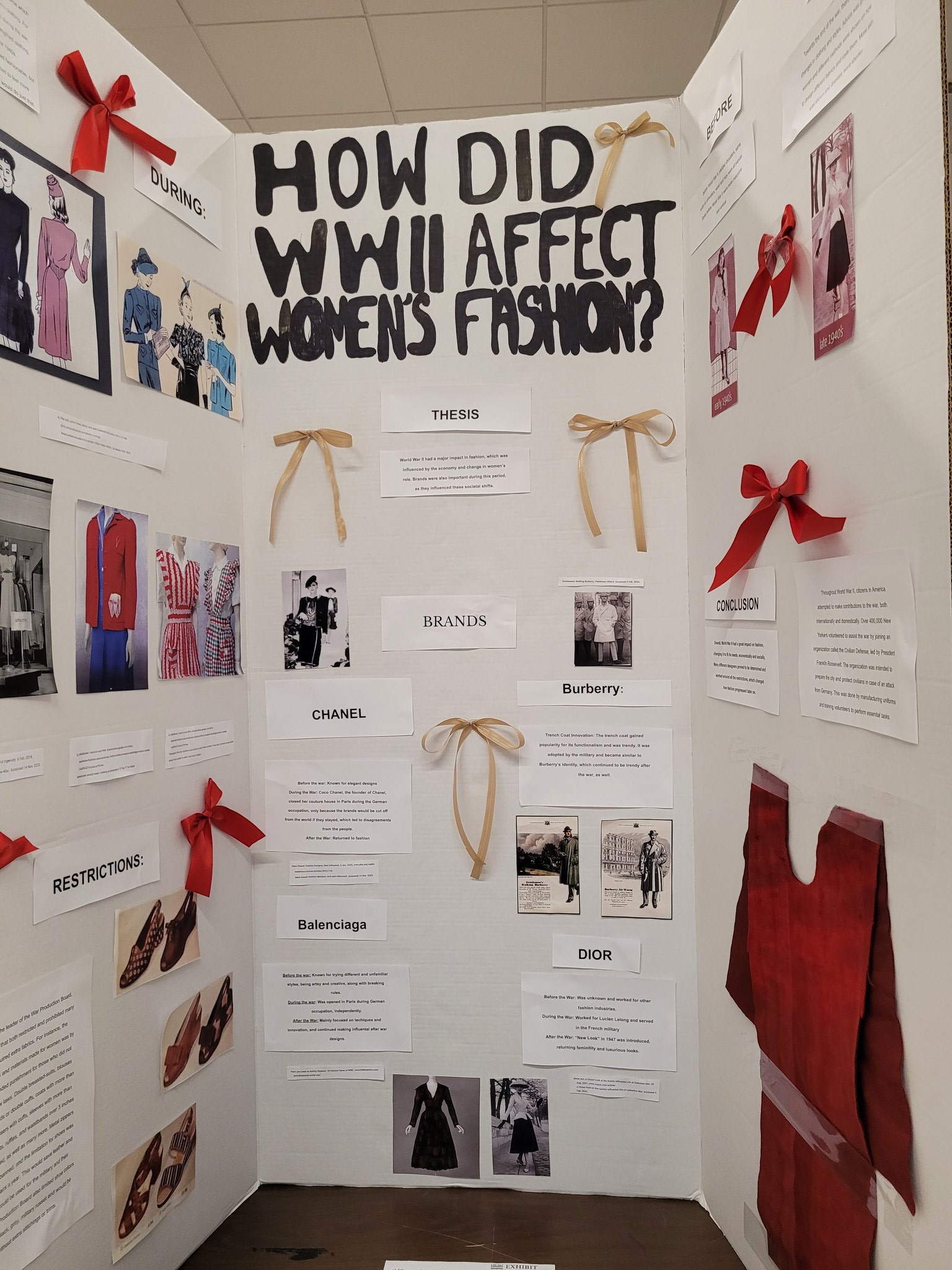 Redesign Fccla Projects Ken Wallace On X: "History Fair @Maine_East