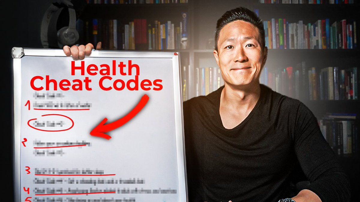 Health cheat codes I know at 44 that I wish I knew at 24: - Thread from Dan Go @FitFounder ...