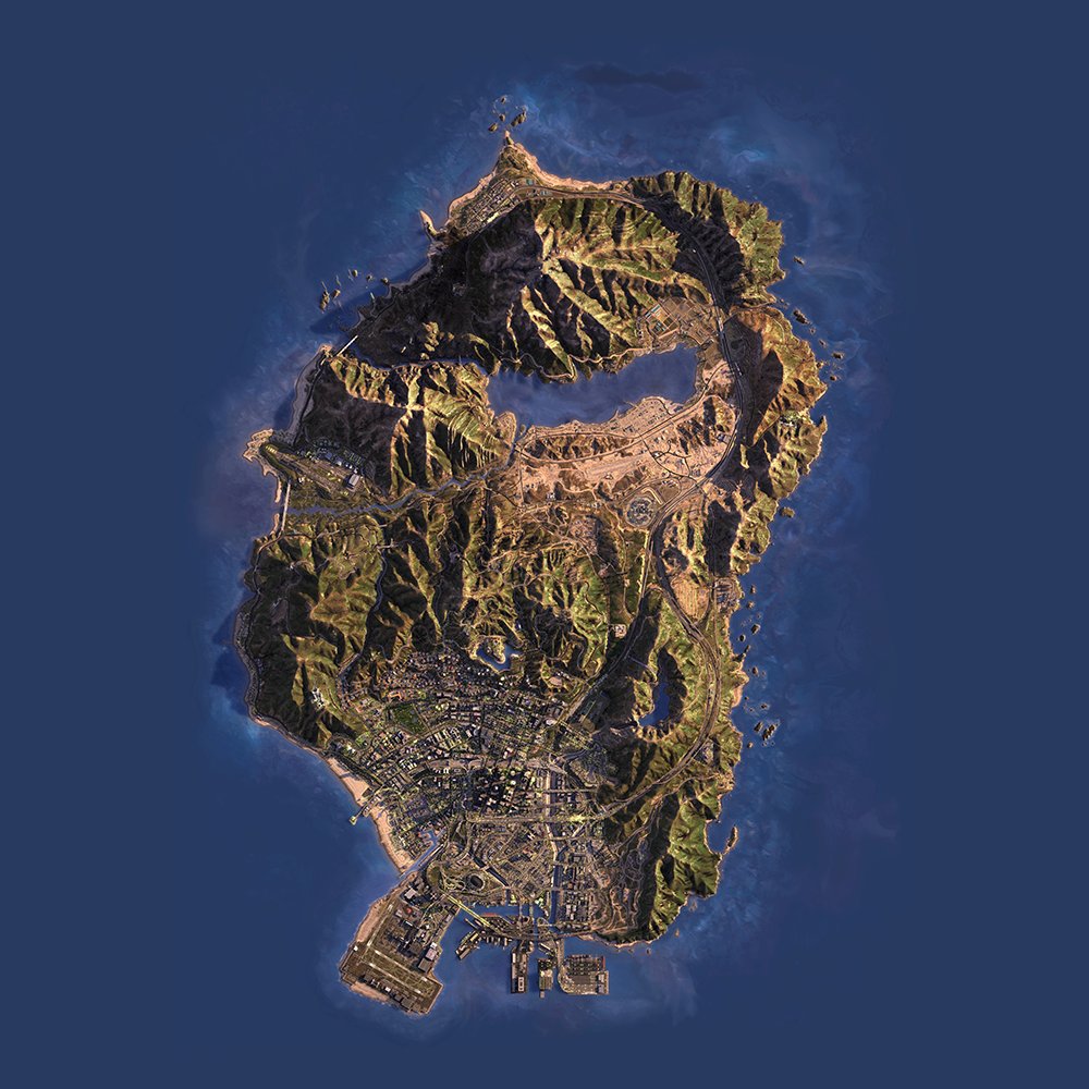 Gta 5 Map Real
