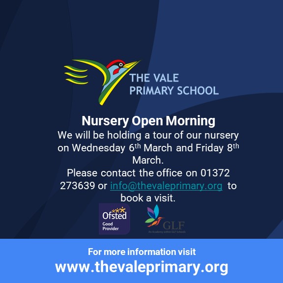 Welcome to The Vale Primary School