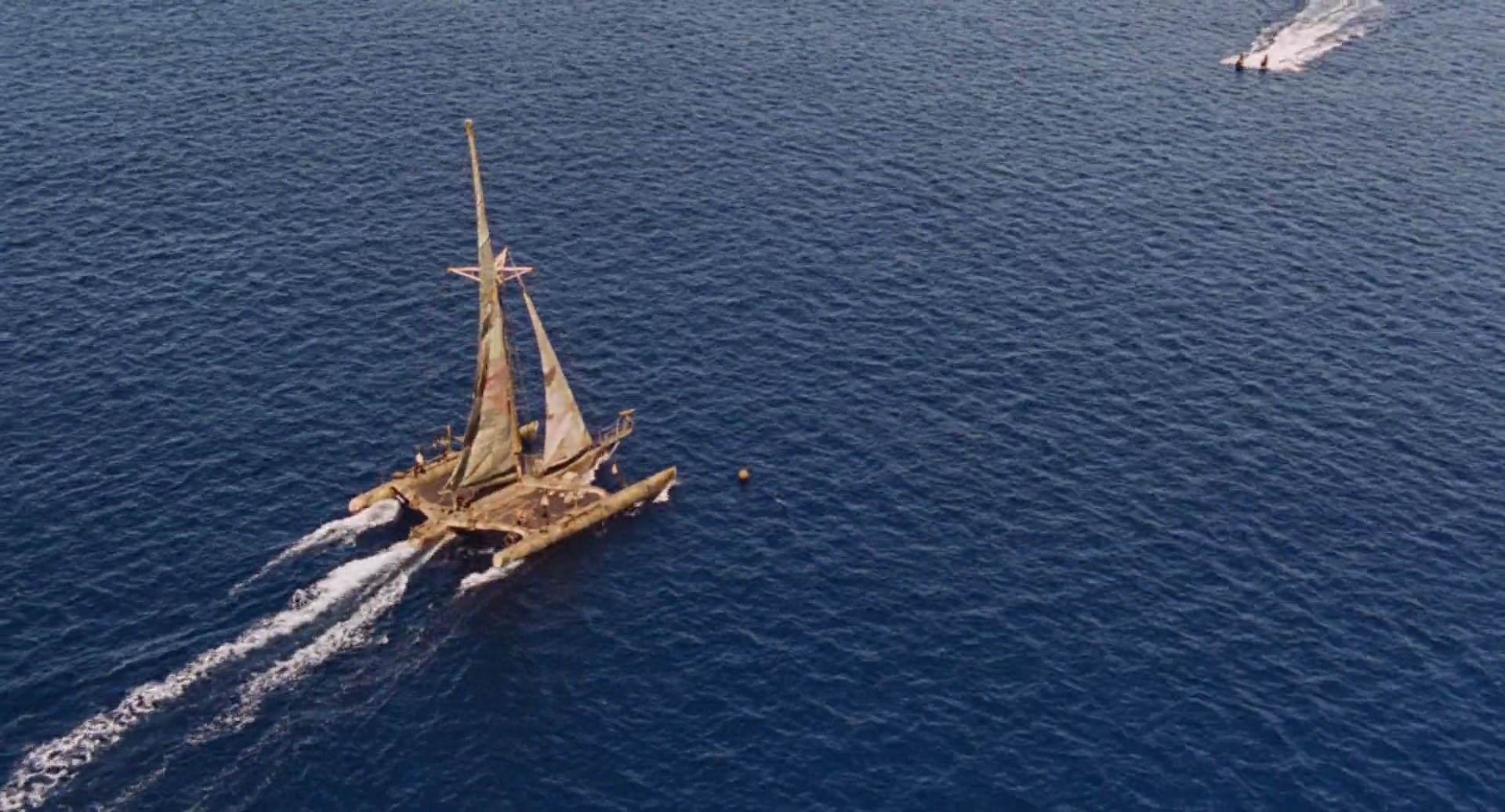 Waterworld Movie Boat